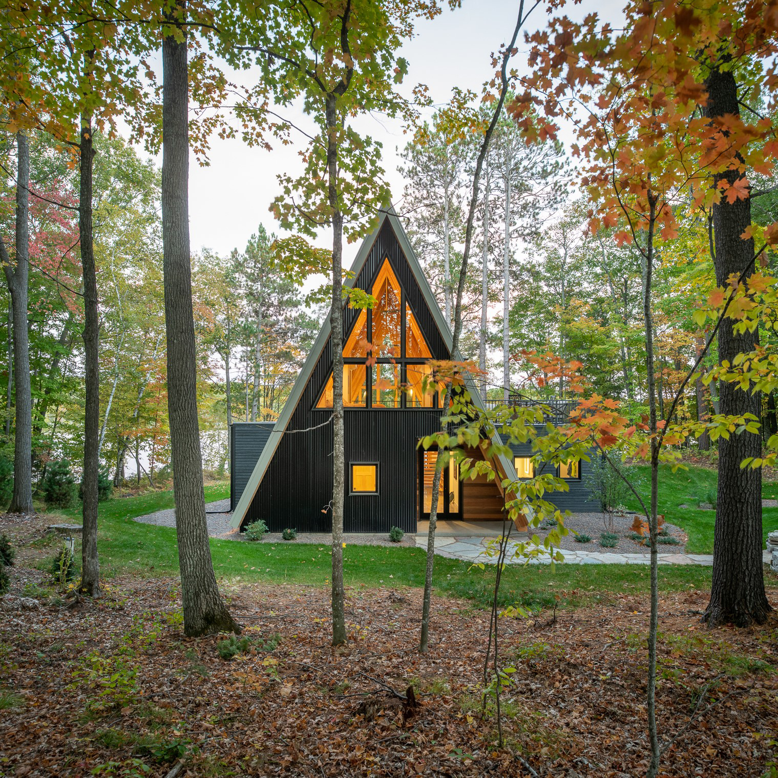 Lake Placid A-Frame by Strand Design - Architizer