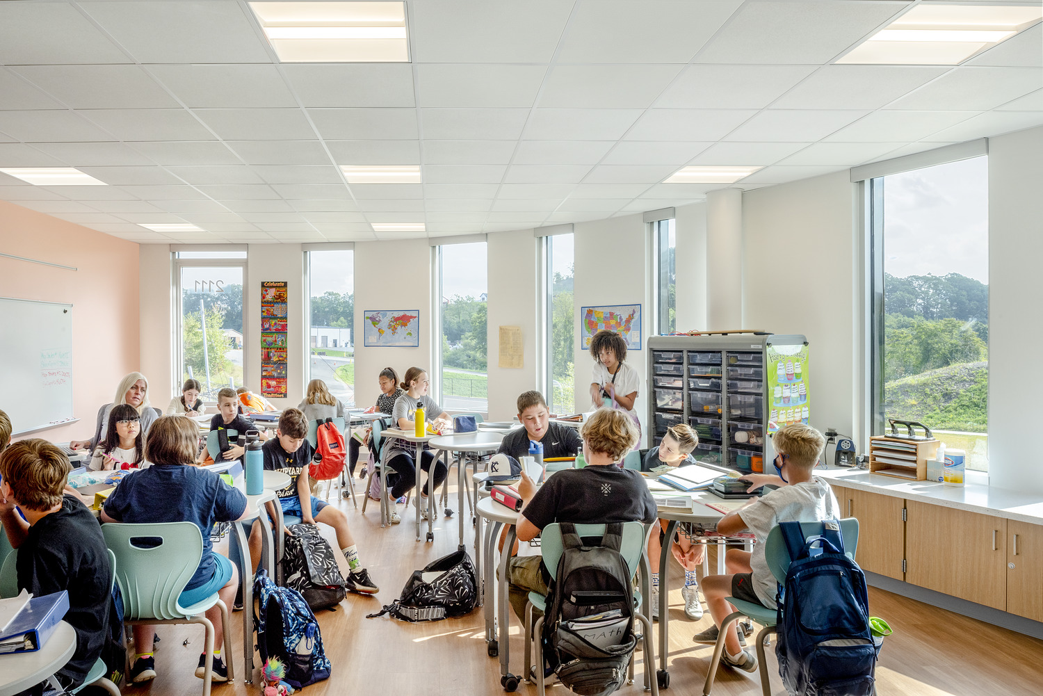 Ehrman Crest Elementary and Middle School by CannonDesign - Architizer