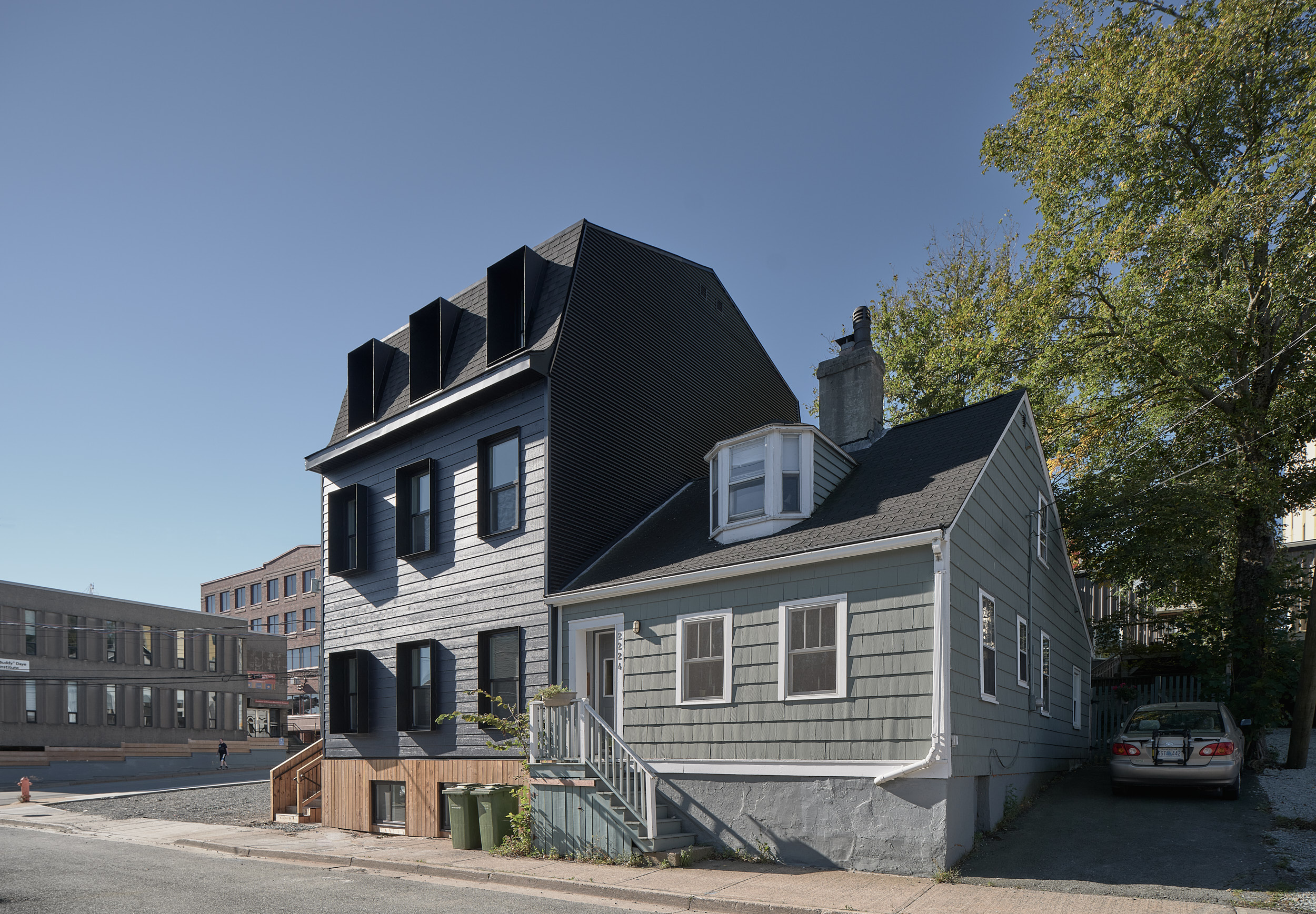 Idea 3572358: The Blue House by Omar Gandhi Architects in Halifax ...