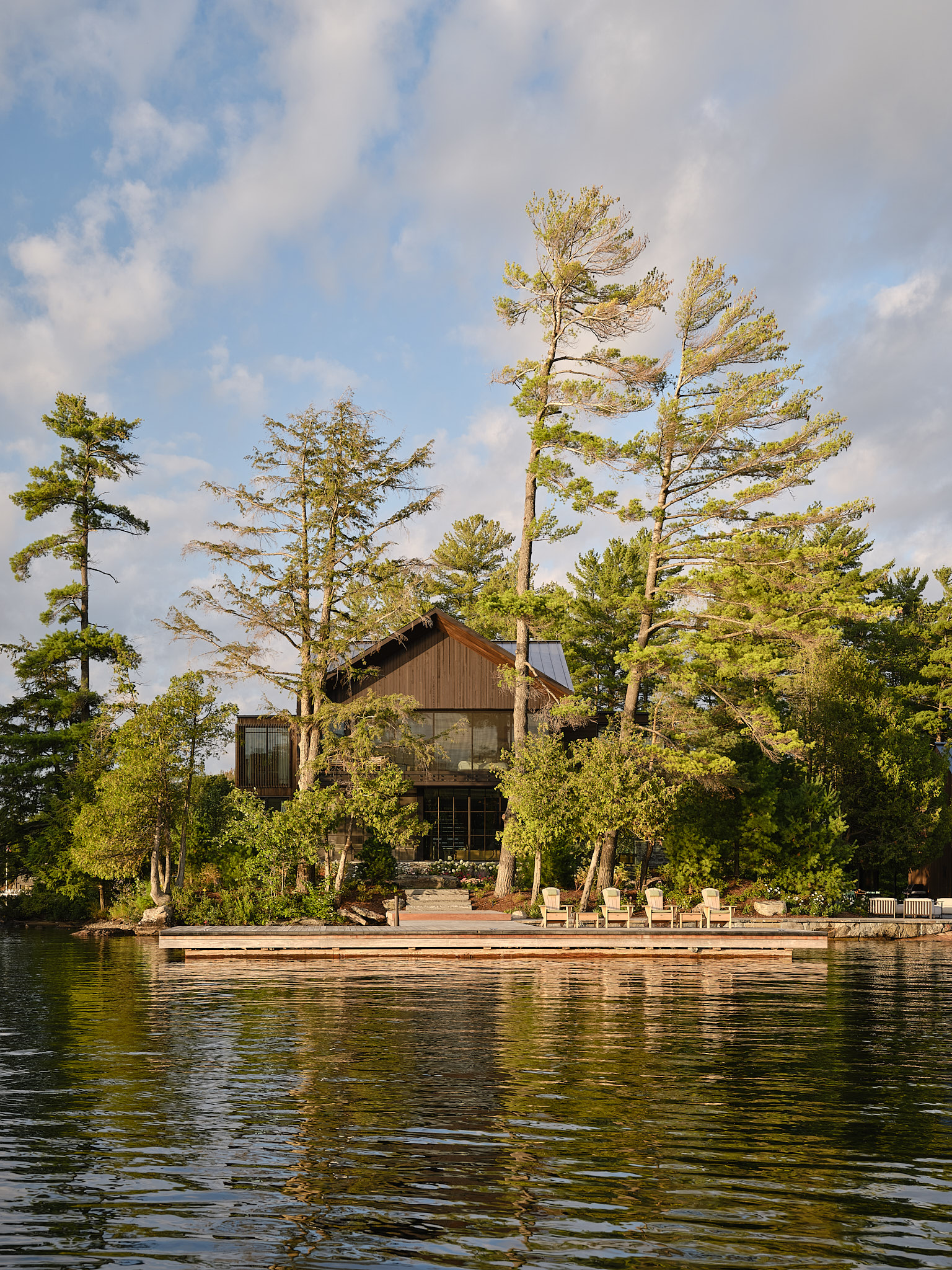 Idea 3572374: Lake Joseph Cottage by Omar Gandhi Architects in Canada ...