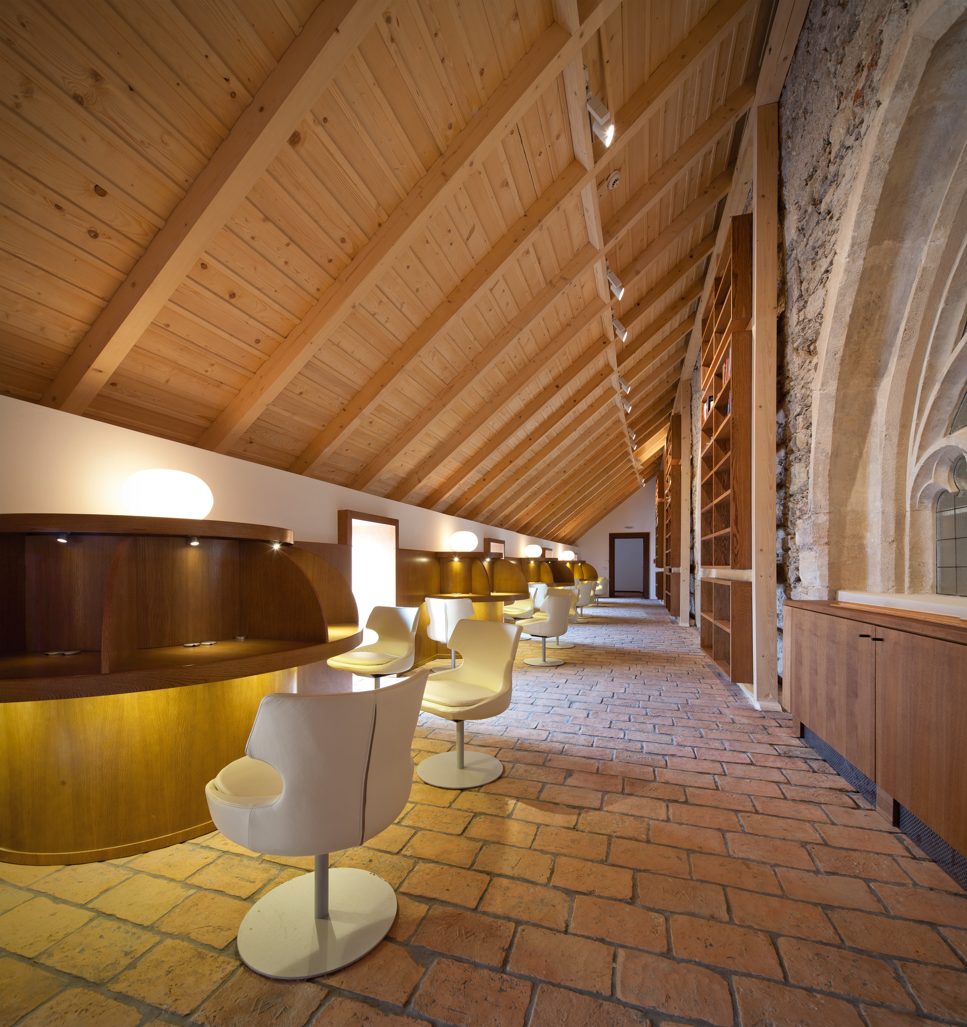 Cloister interior design by Barsony Design Studio - Architizer