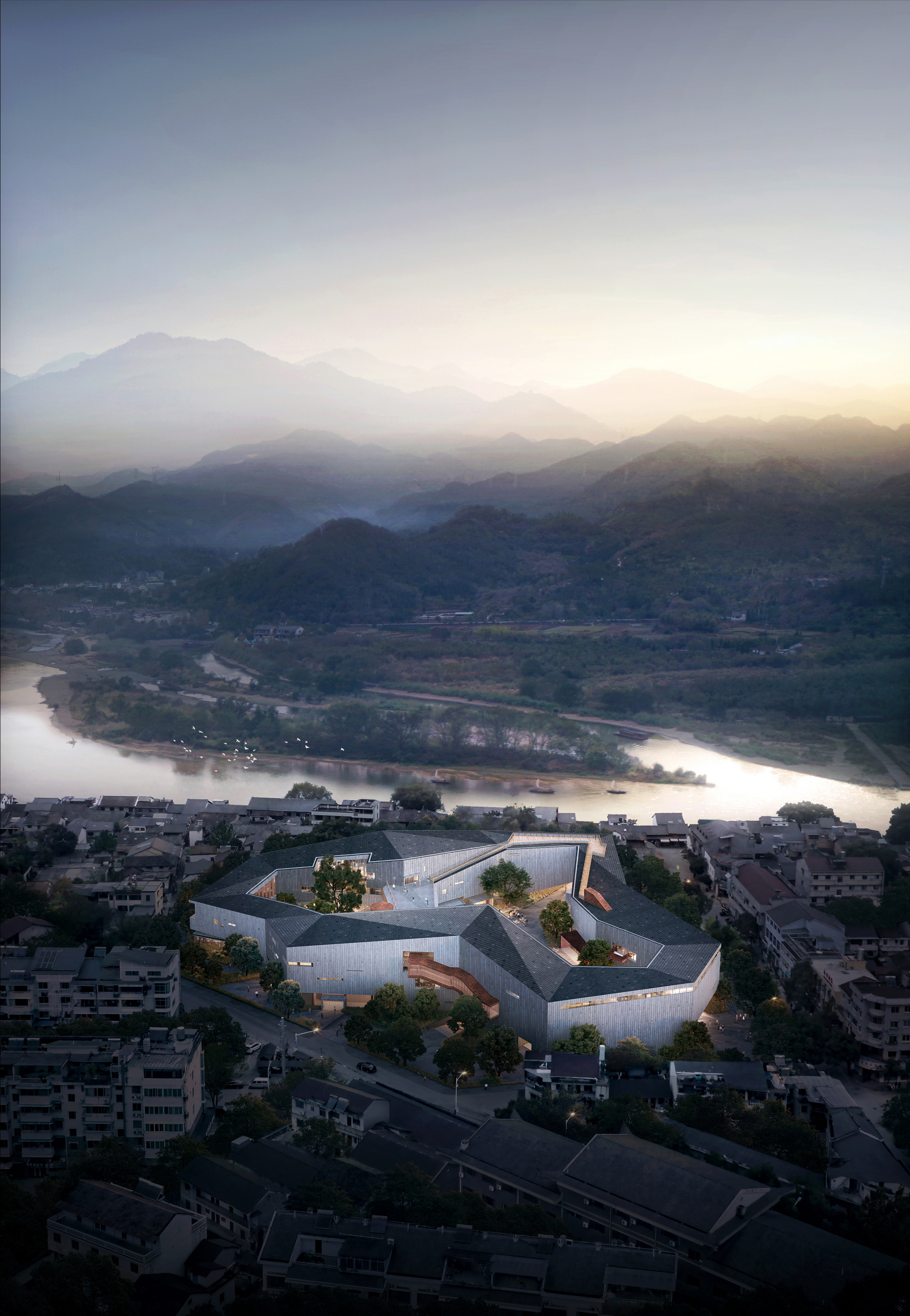 Guyanhuaxiang Art Center in Lishui by line+ studio - Architizer