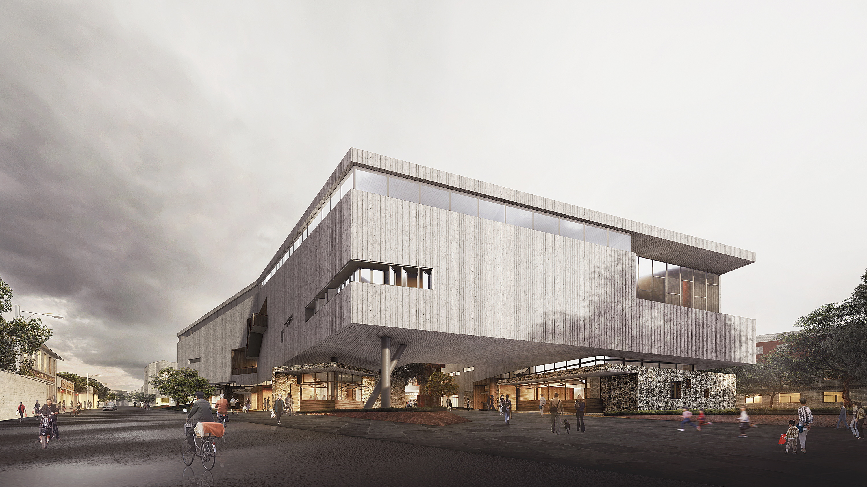 Guyanhuaxiang Art Center in Lishui by line+ studio - Architizer