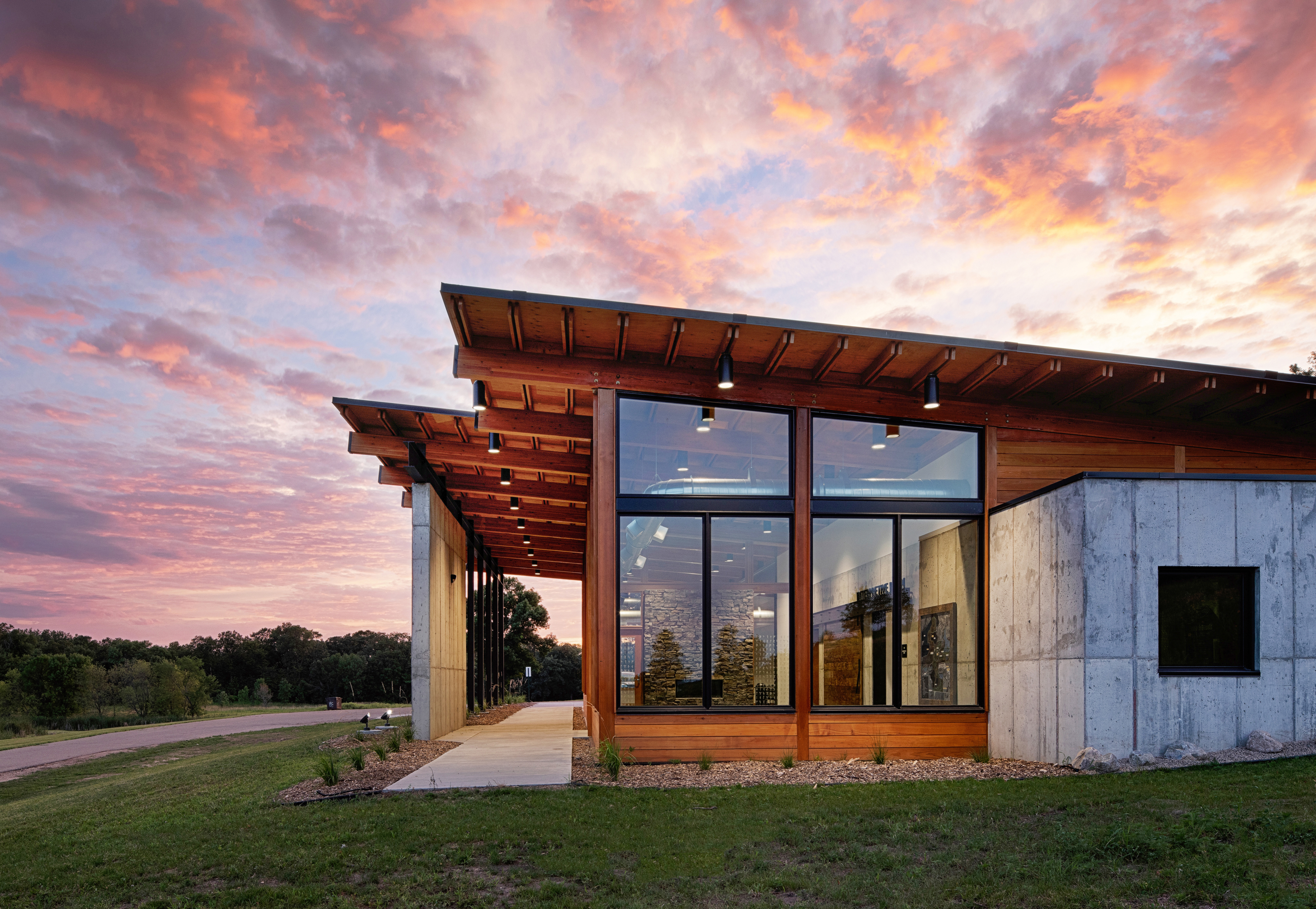 Kensington Rune Stone Visitor's Center by JLG Architects - Architizer