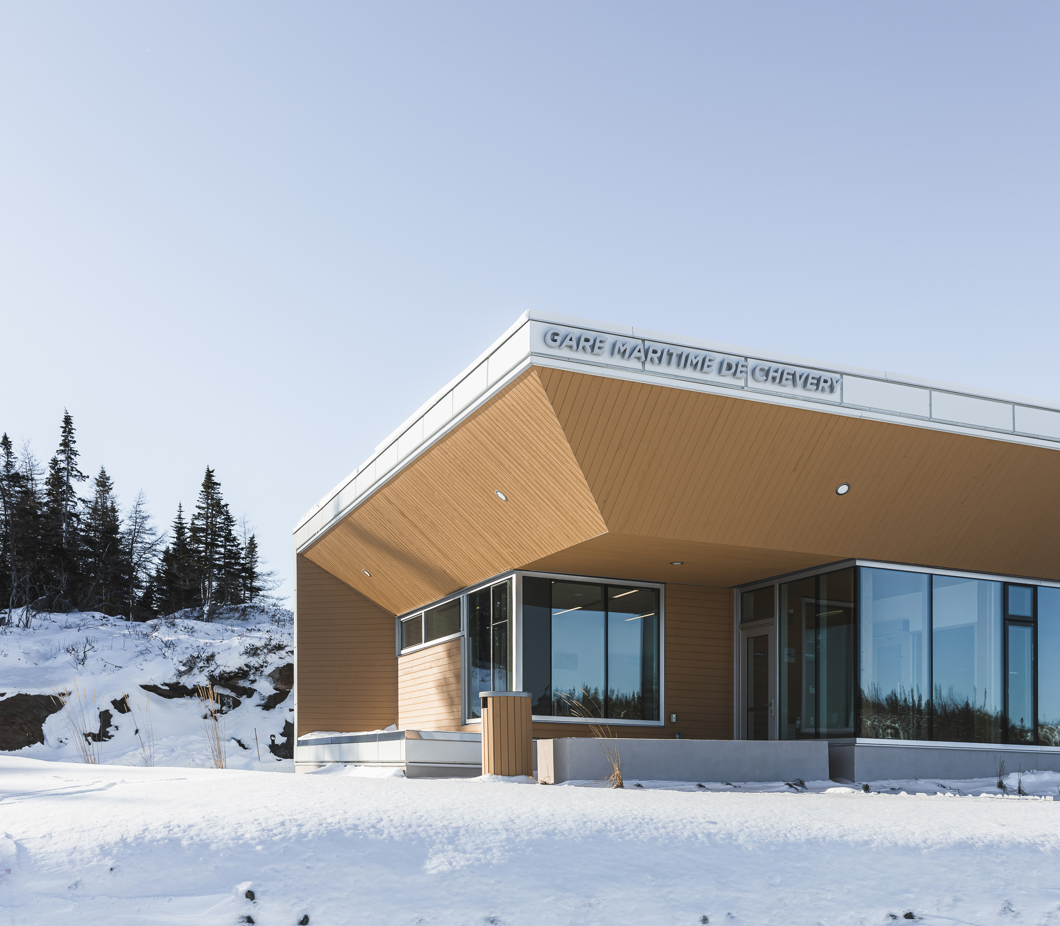 Chevery - Harrington Harbour ferry building by STGM Architecture ...