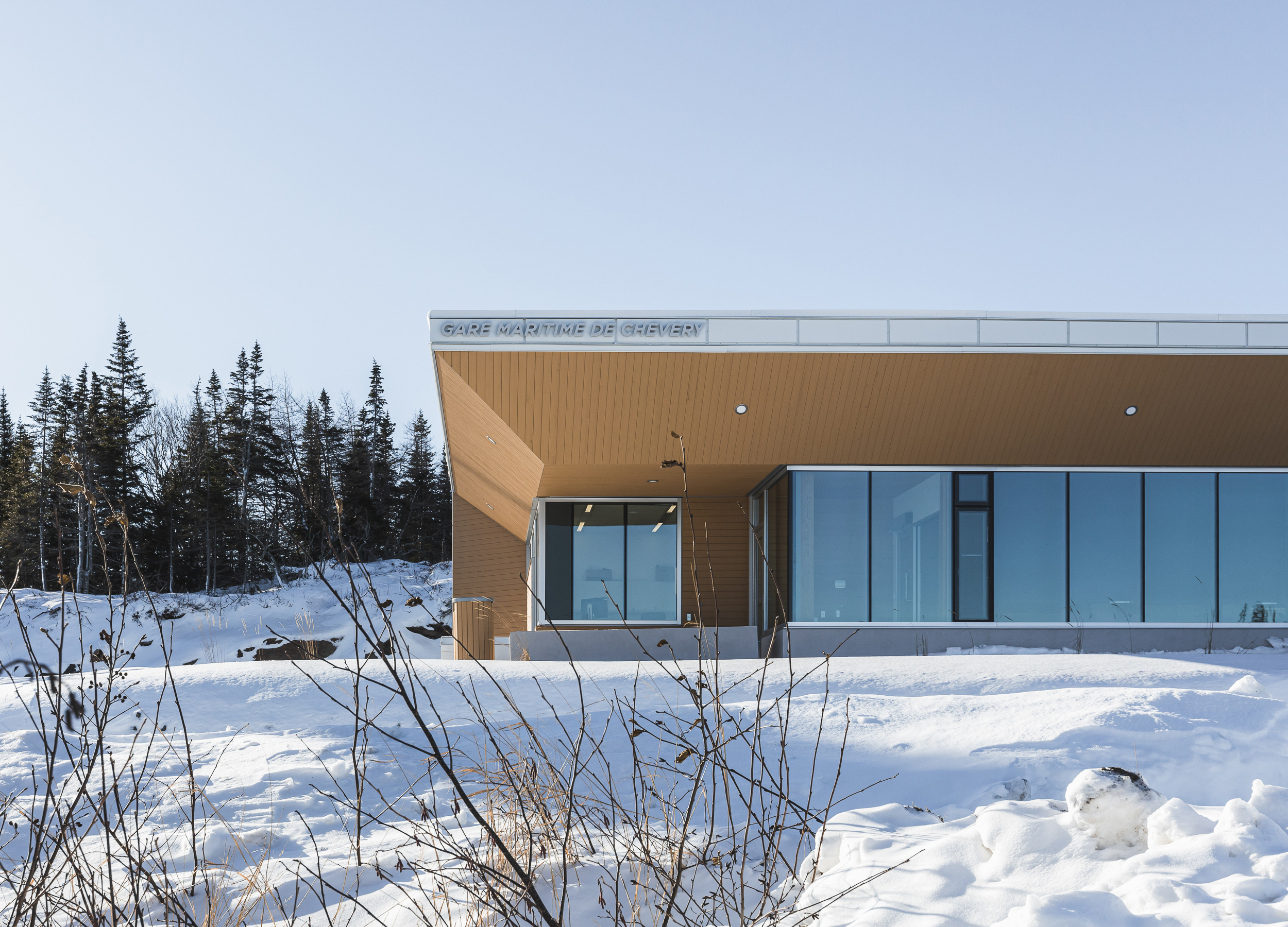 Chevery - Harrington Harbour ferry building by STGM Architecture ...