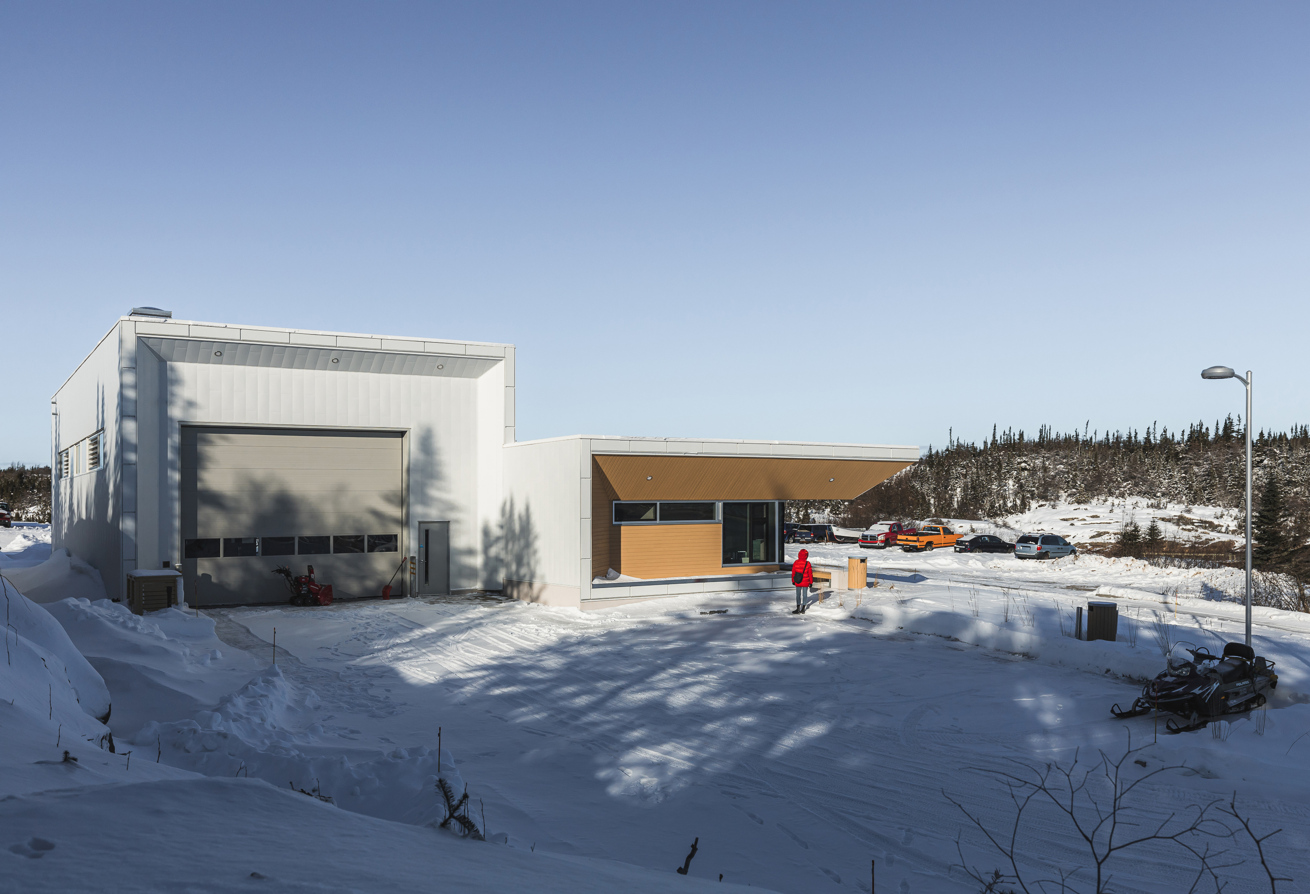 Chevery - Harrington Harbour ferry building by STGM Architecture ...