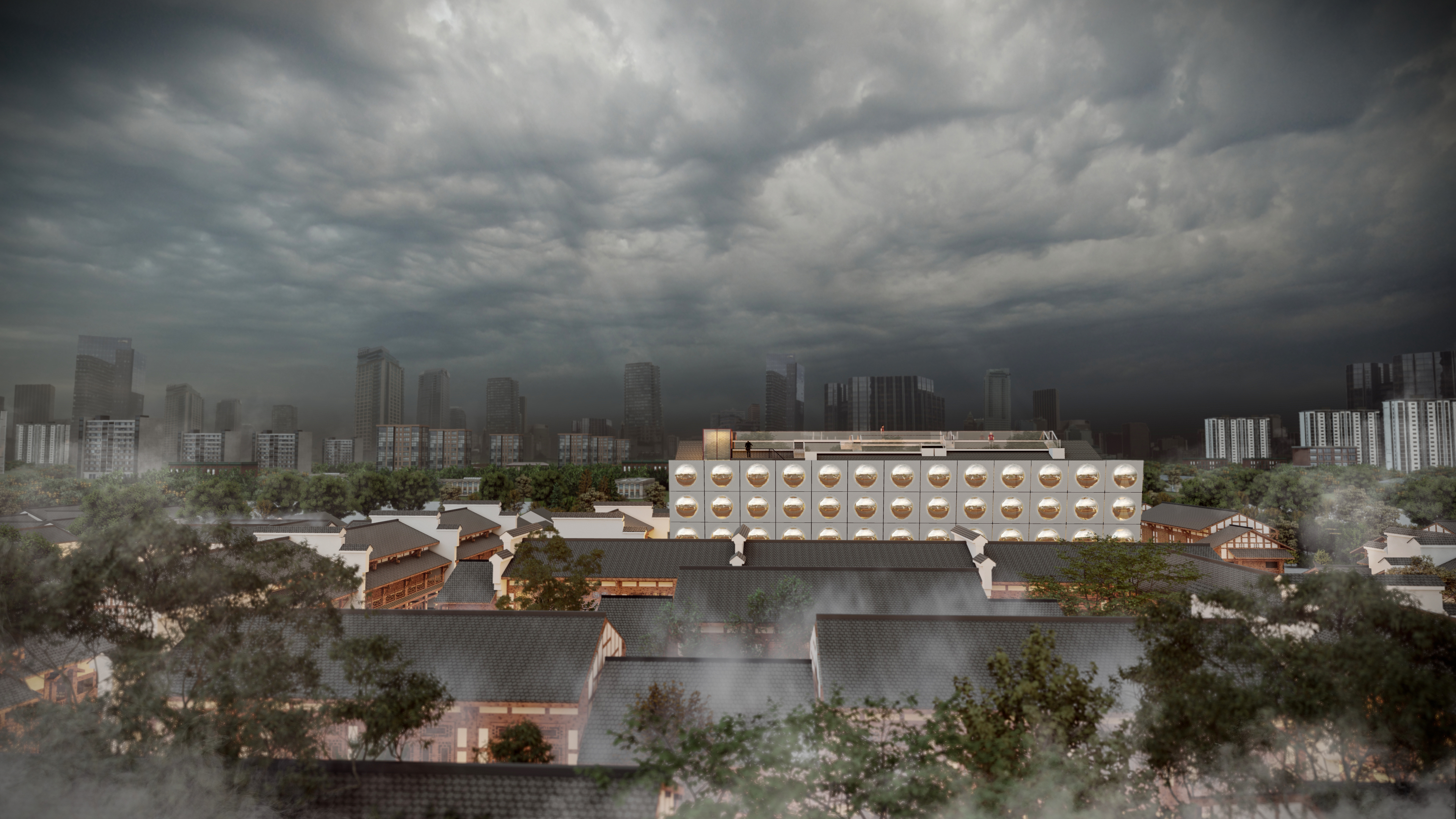 Street Mirrors - Nanjing Historical Building Renovation by WAG ...