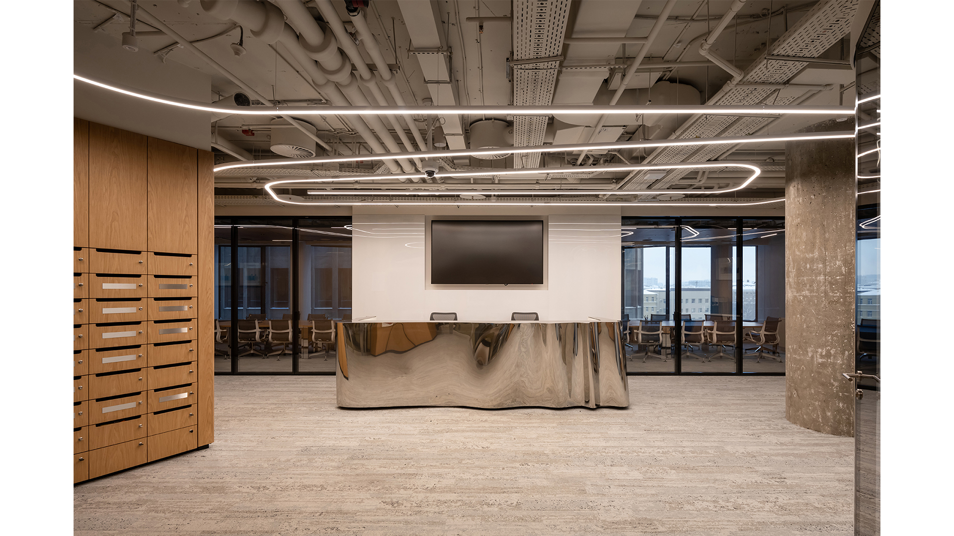 Office of international financial organization by T+T Architects ...