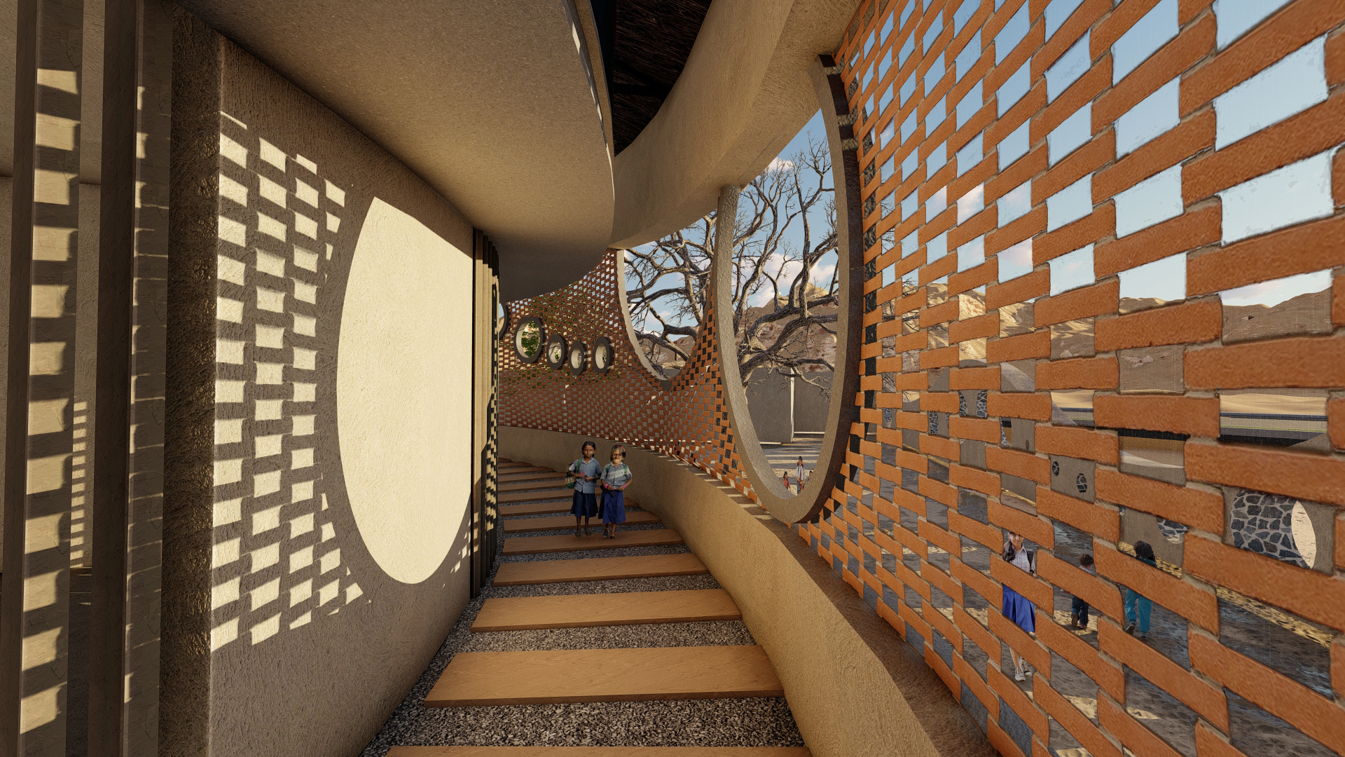 Vimukti Sansthan School by Opame Architects - Architizer