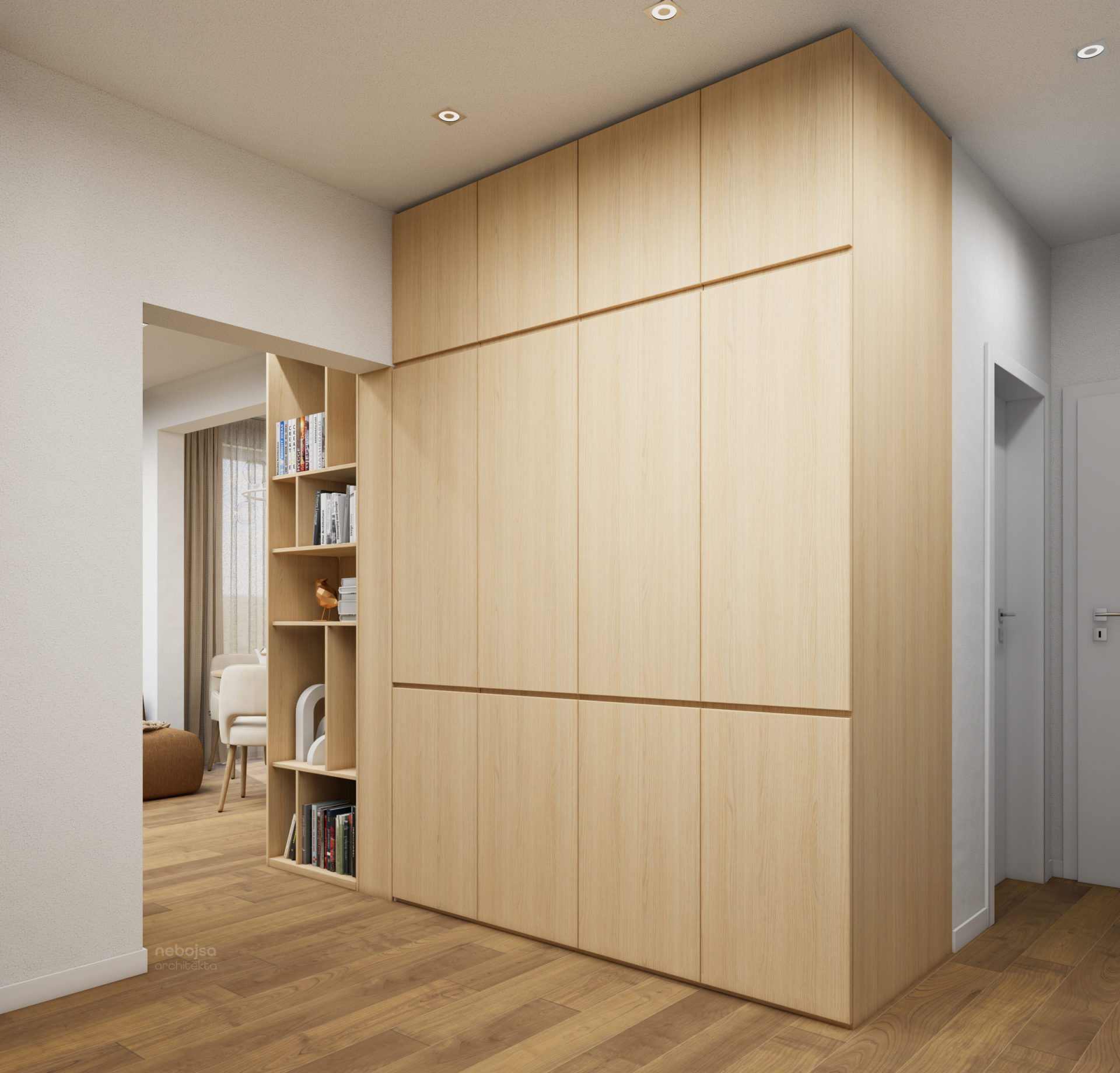 Flat visualization for a young couple by Nebojsa architekta - Architizer