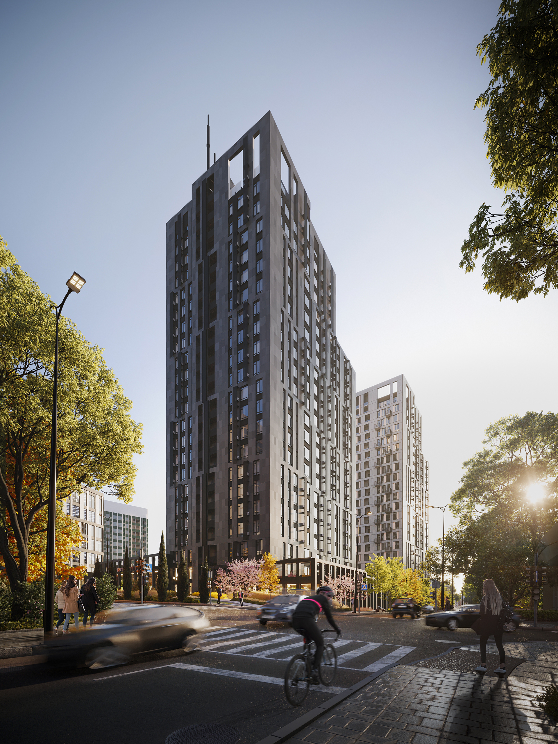 TRINITY APARTMENT COMPLEX by POLOTNO ARCHITECTS - Architizer