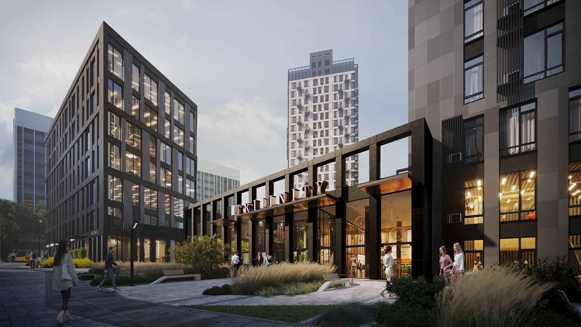 TRINITY APARTMENT COMPLEX by POLOTNO ARCHITECTS - Architizer