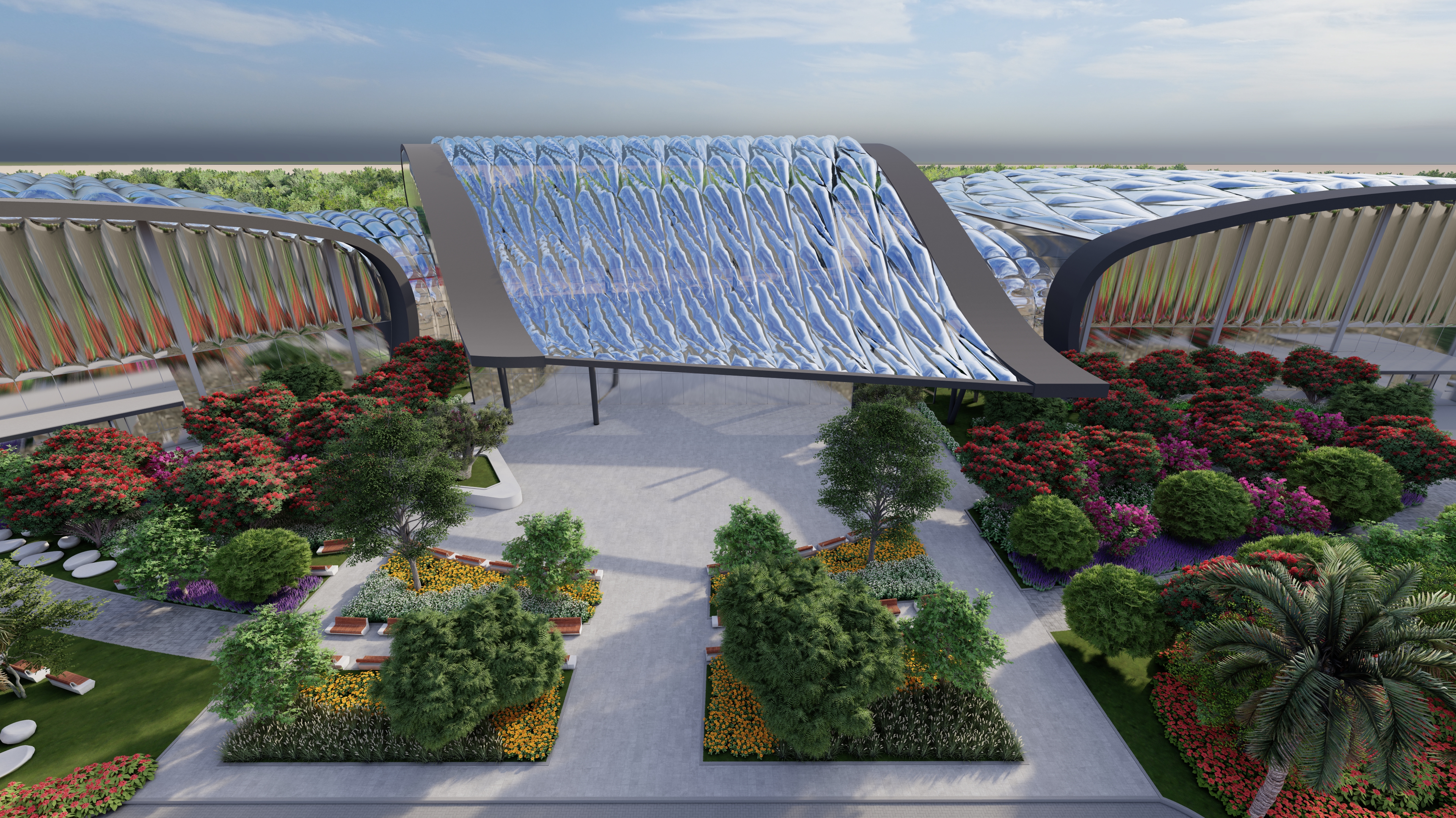 Al Rahba Greenhouse by ambientStudio - Architizer