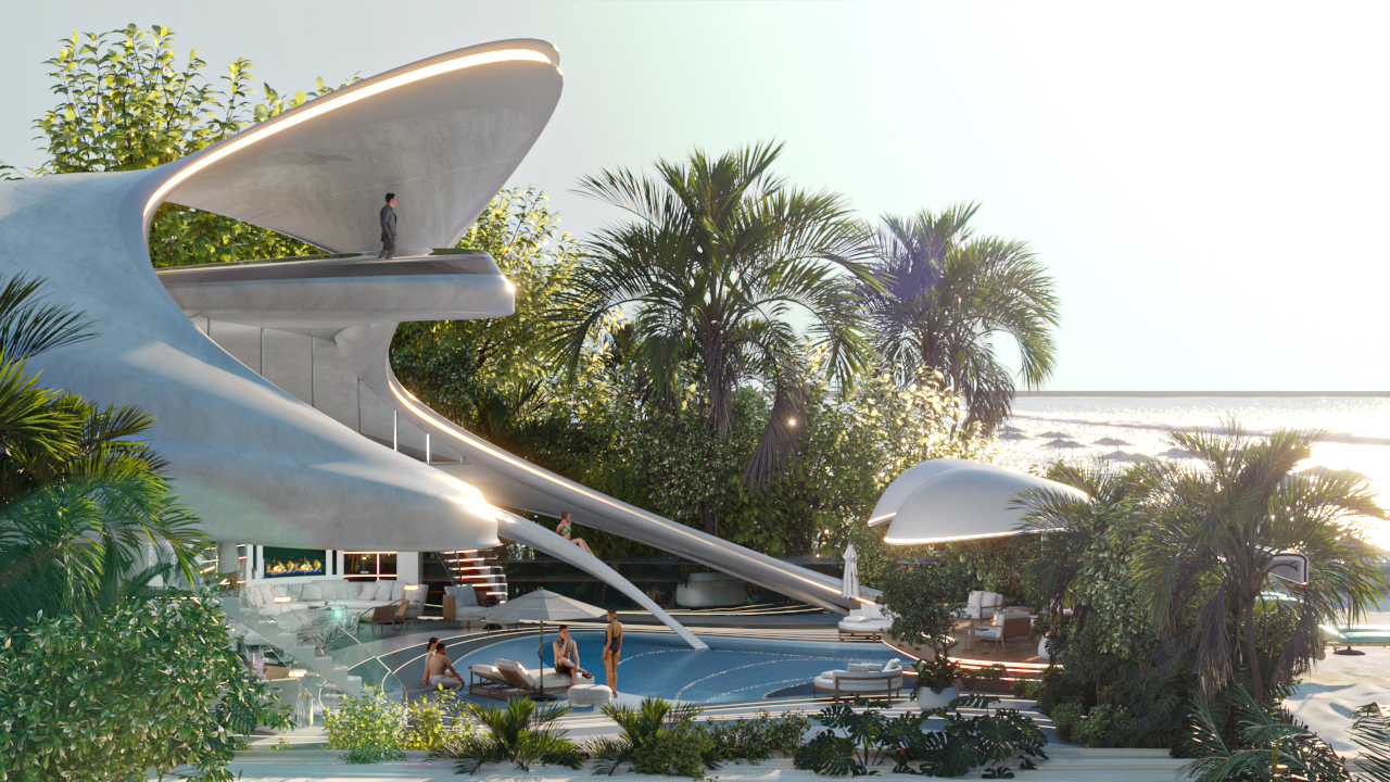 Villa D01 New Generation Luxury Villa in Abu Dhabi by MASK architects ...