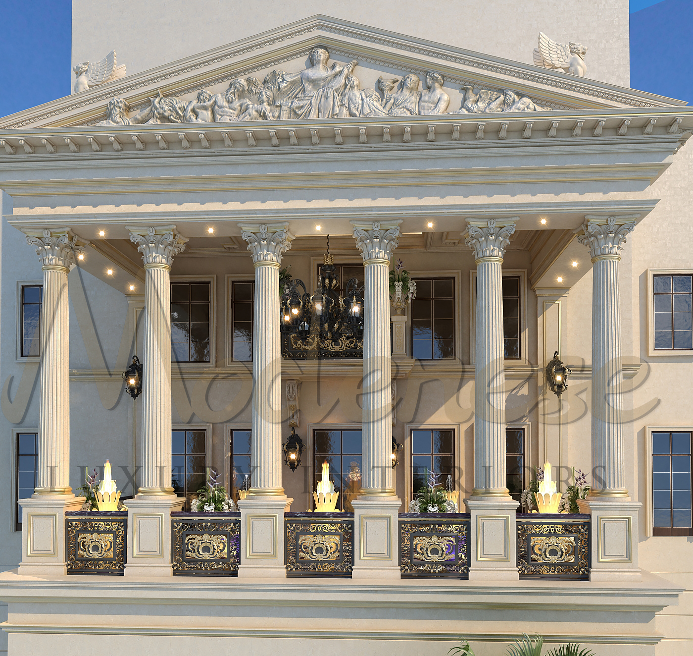 Luxury House Design in Karachi by MODENESE Luxury Interiors - Architizer