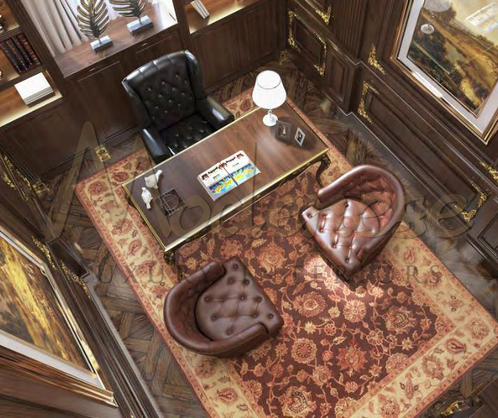 Gorgeous Classic Office Design by MODENESE Luxury Interiors - Architizer