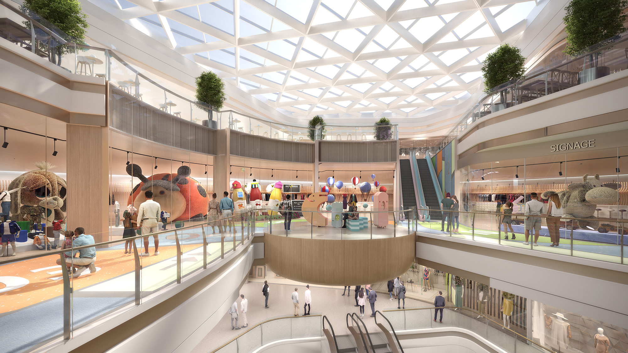 CIFI Changde Retail Mall Interior Design by 10 Design - Architizer