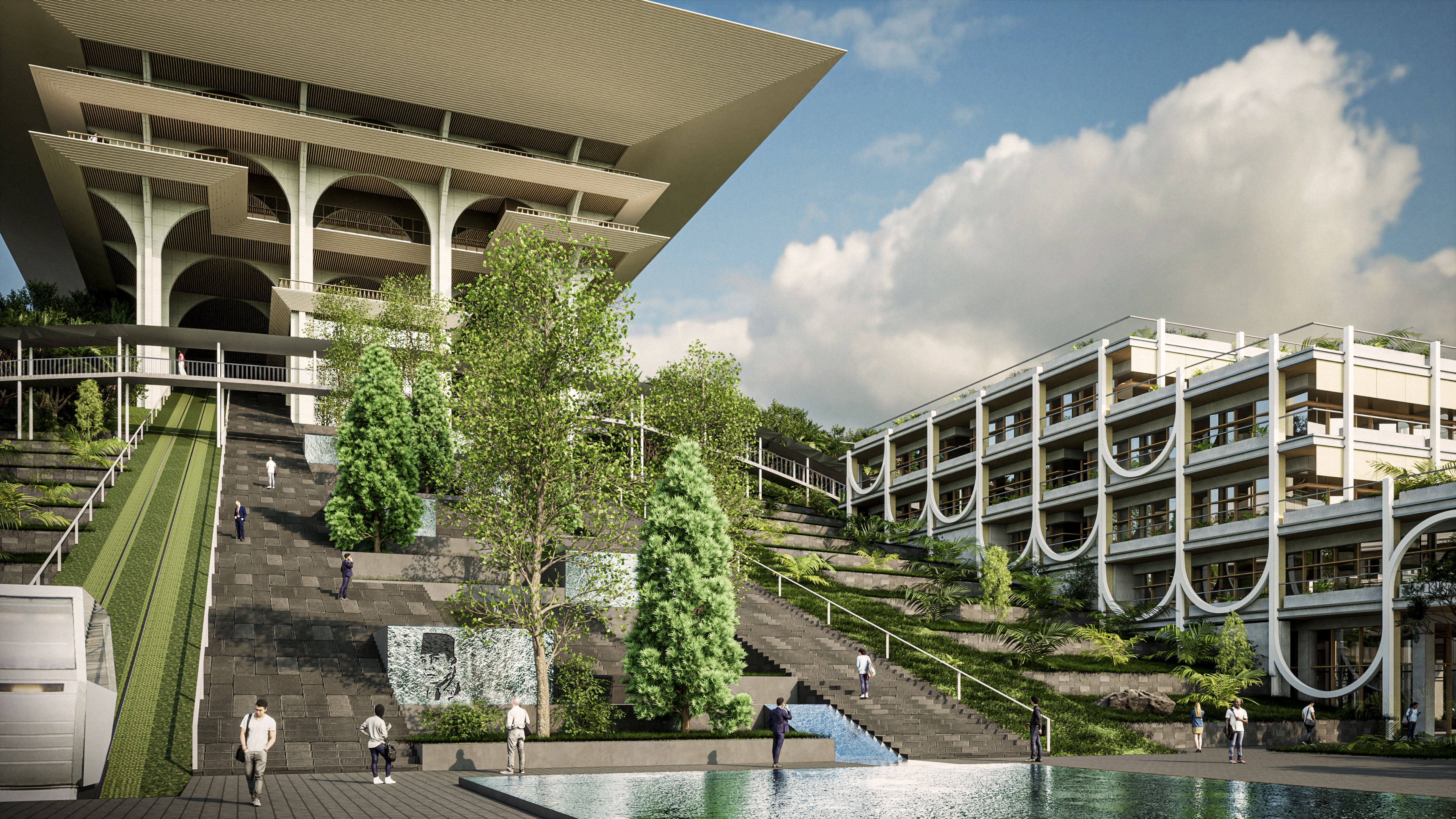 Huma Betang Umai, Vice Presidential Palace by SHAU - Architizer