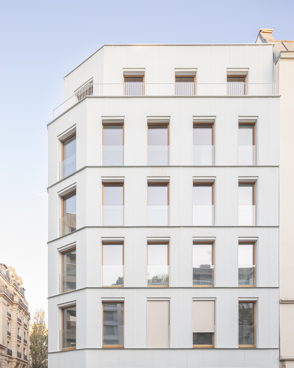 Wooden housing in the centre of Paris by Mobile Architectural Office ...