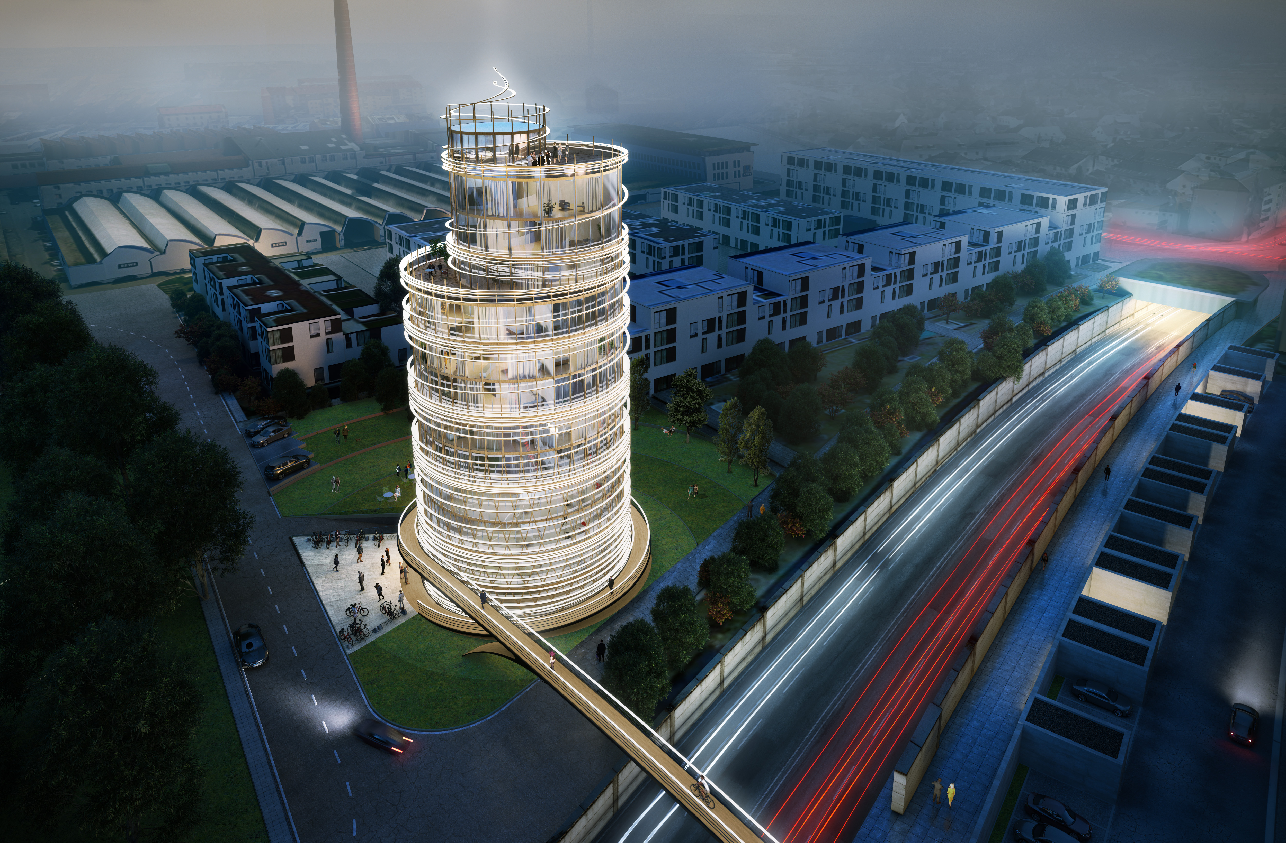 QUATERTOWER TIMBERTOWER by STERLING PRESSER - Architizer