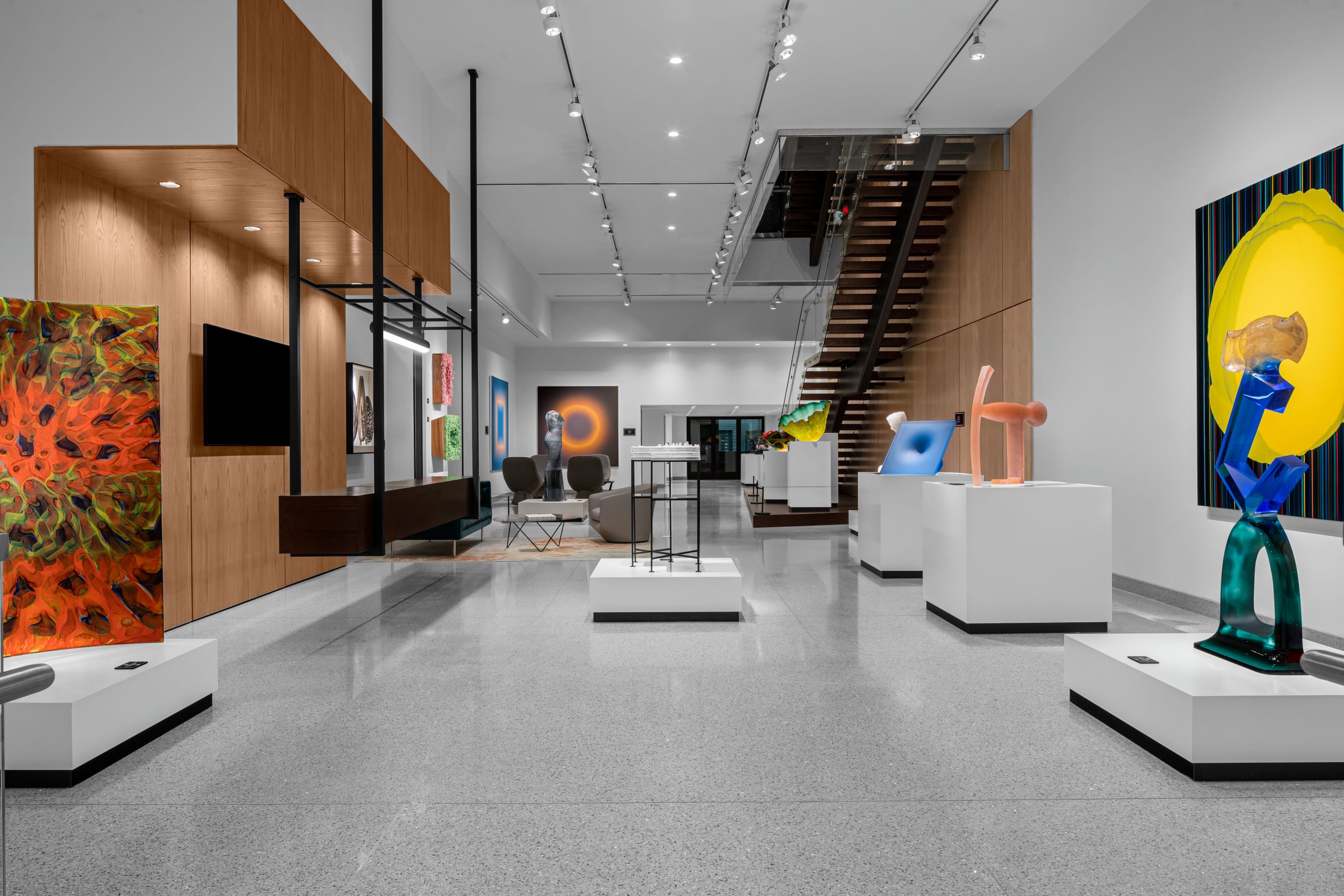 Perry Glass Art Collection by Baskervill - Architizer