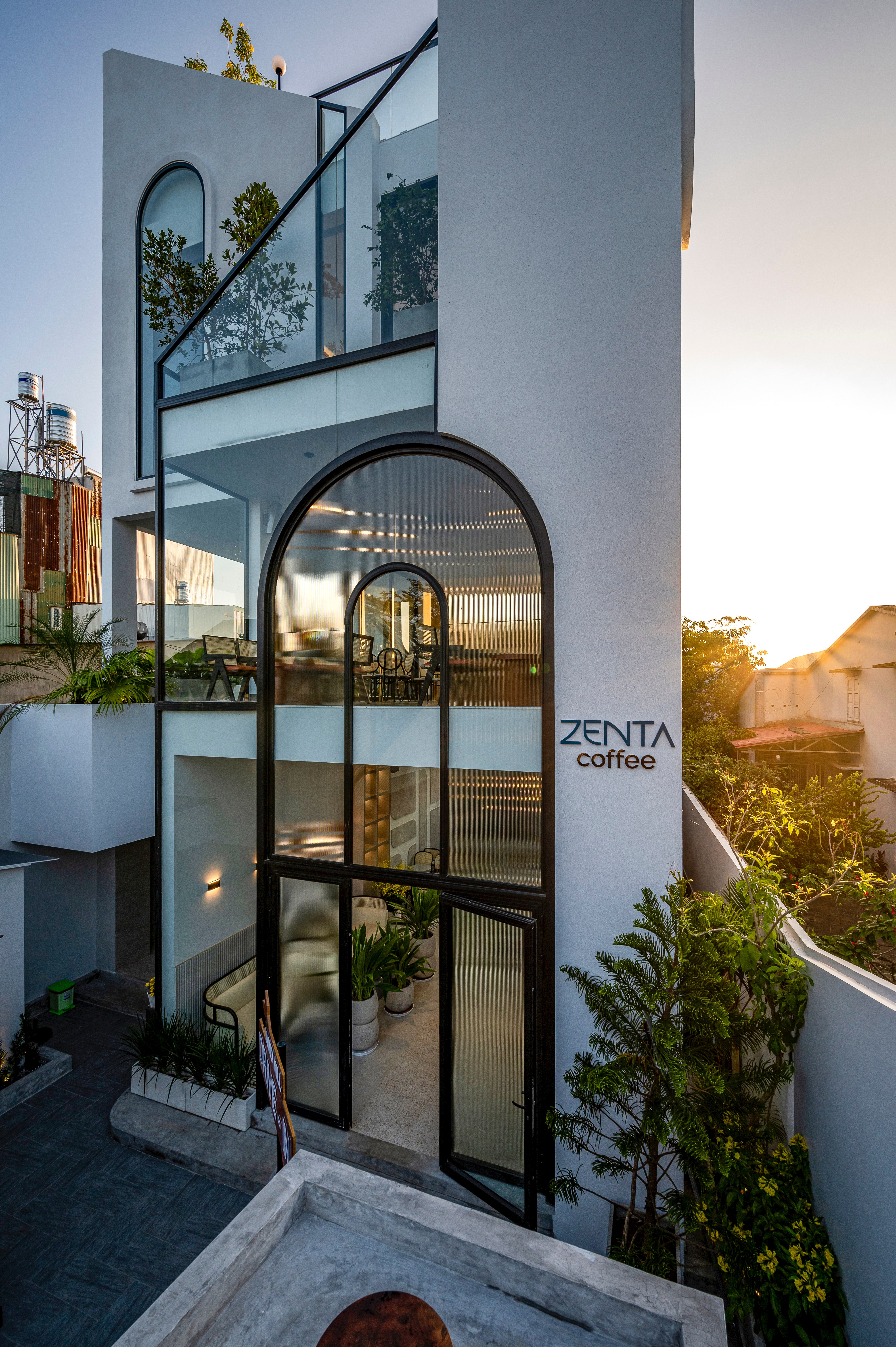 Zenta House Coffee by CONN Design - Architizer