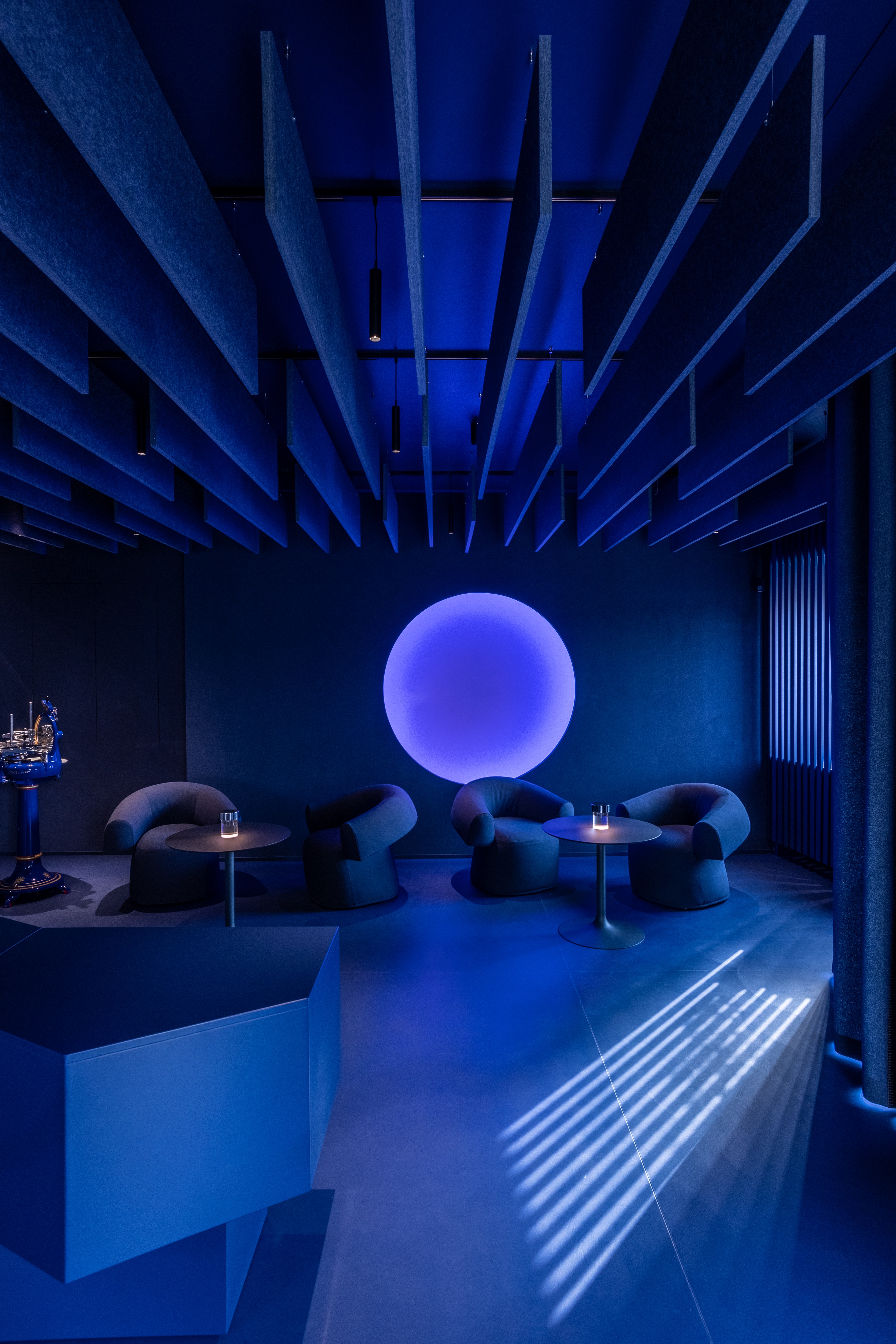 'Blue Lounge' Agli Amici 1887 by Visual Display - Interior Architecture ...
