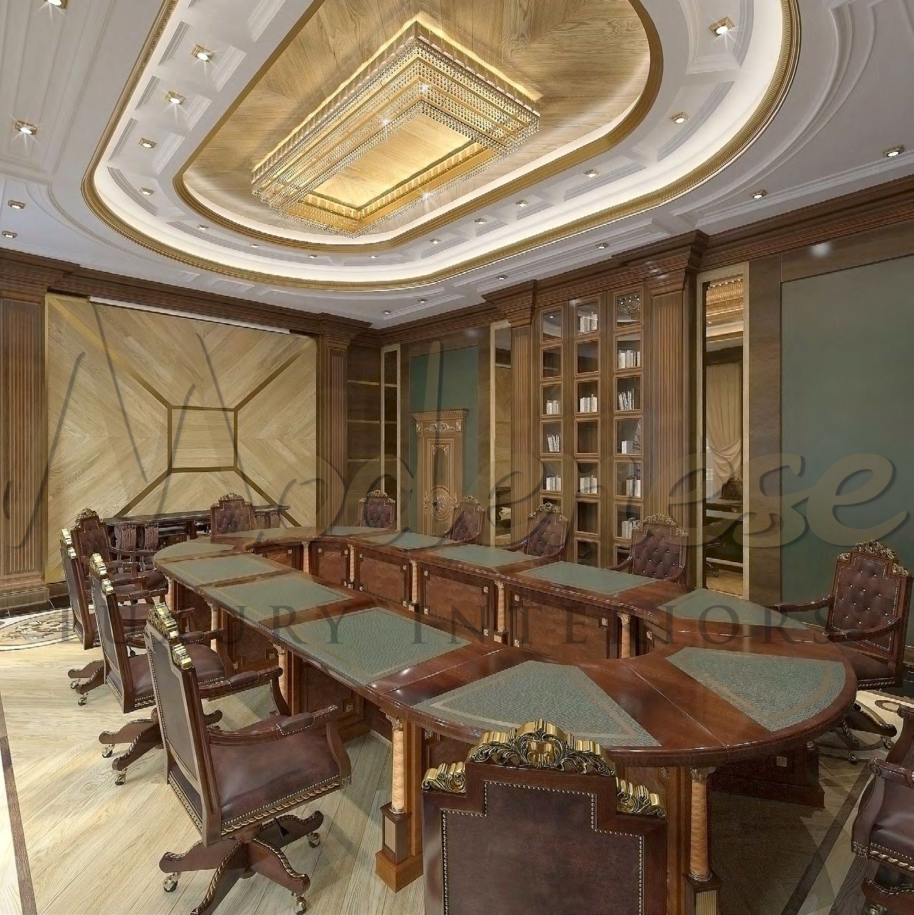 Luxury Conference Room Design by MODENESE Luxury Interiors - Architizer