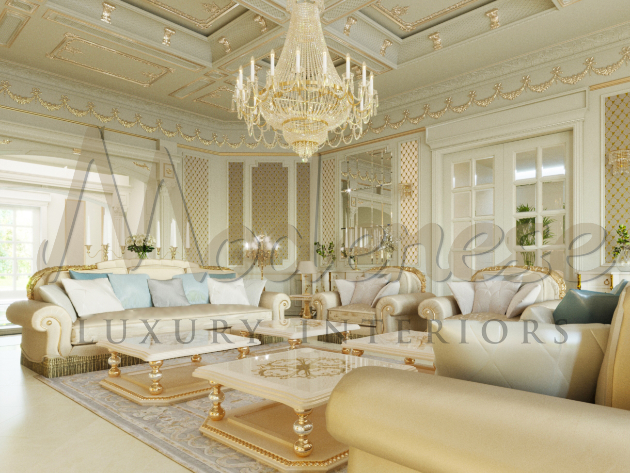 Best Landscape Design Idea For Villa in Riyadh,Saudi Arabia by MODENESE ...