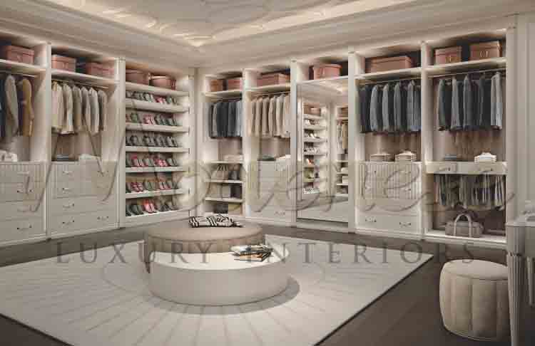 Stylish Woman Dressing Room Design by MODENESE Luxury Interiors ...