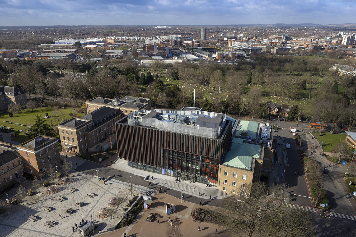Percy Gee East Wing University of Leicester by Shepheard Epstein Hunter ...