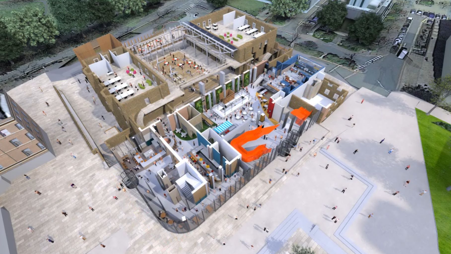 Percy Gee East Wing University of Leicester by Shepheard Epstein Hunter ...