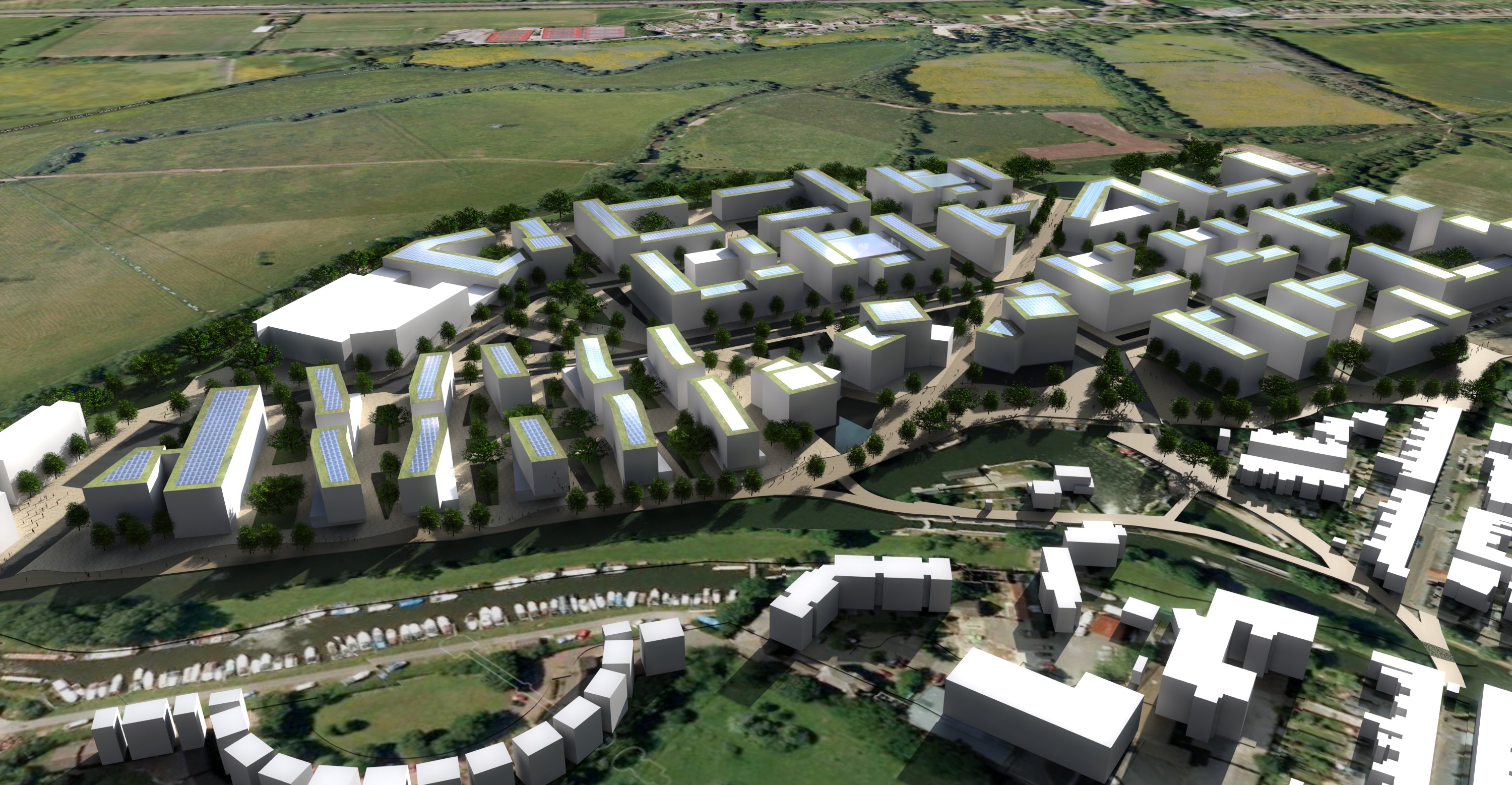 Osney Mead Masterplan, Oxford by Shepheard Epstein Hunter - Architizer