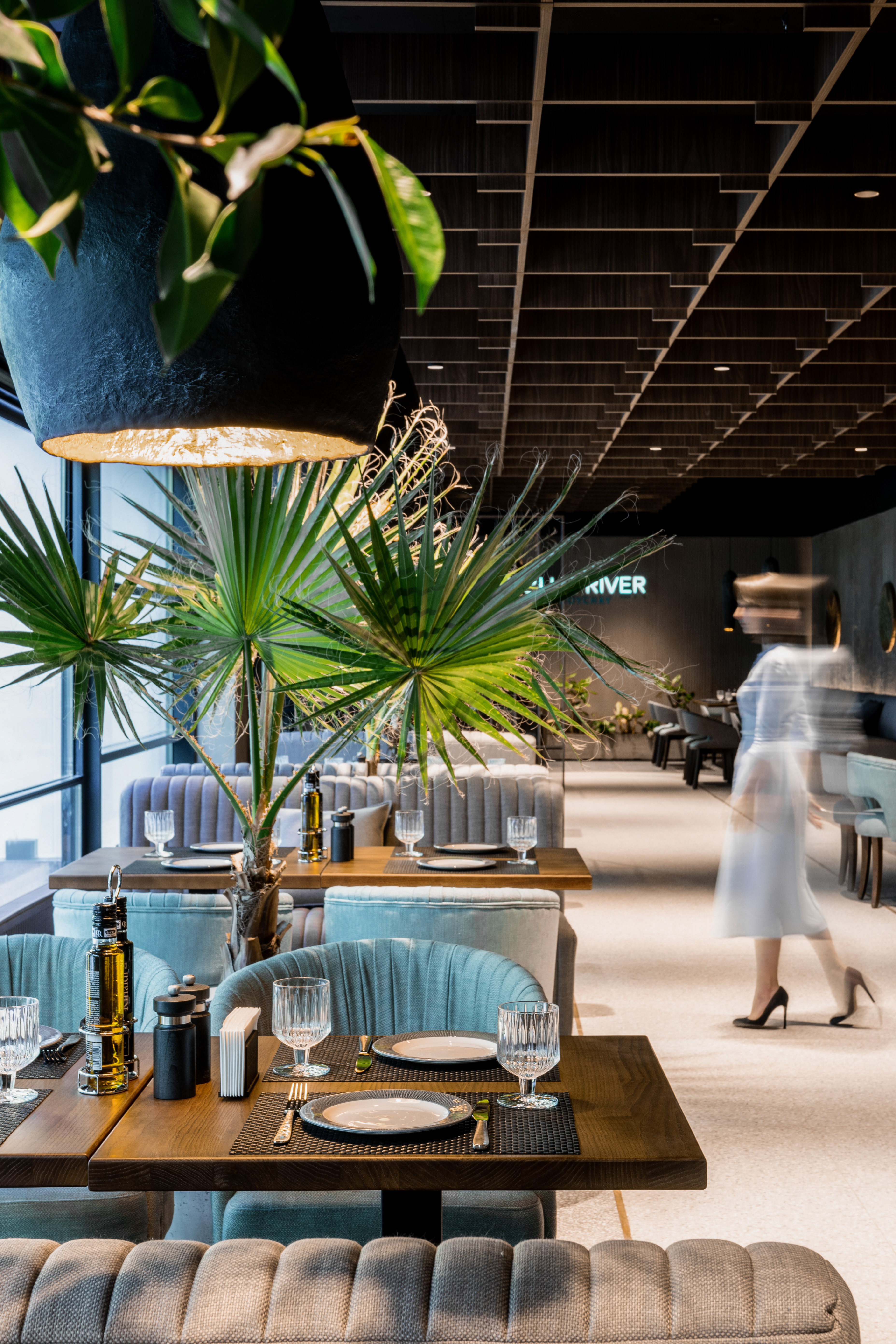 BLUE RIVER RESTAURANT by AB+Partners - Architizer