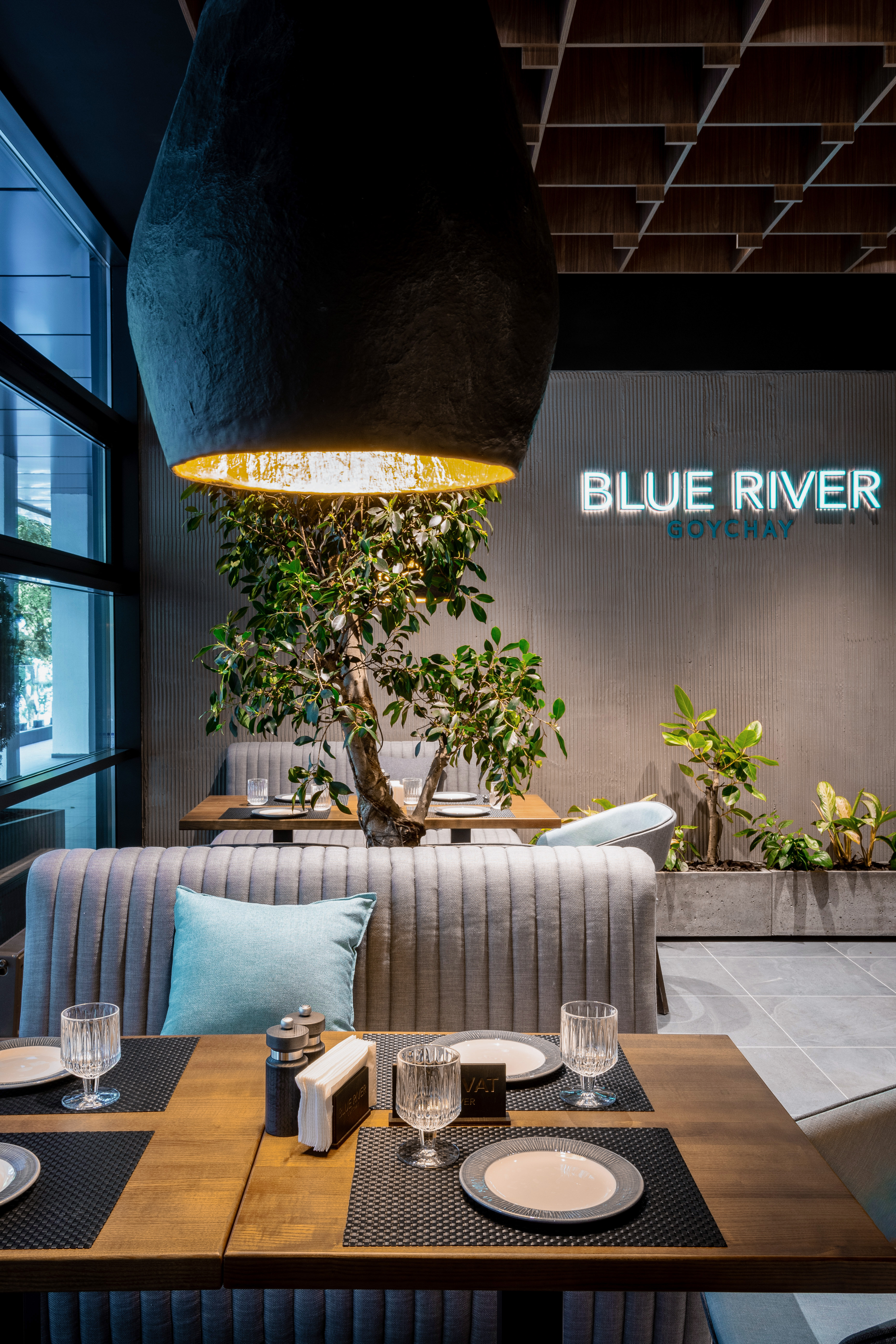 BLUE RIVER RESTAURANT by AB+Partners - Architizer