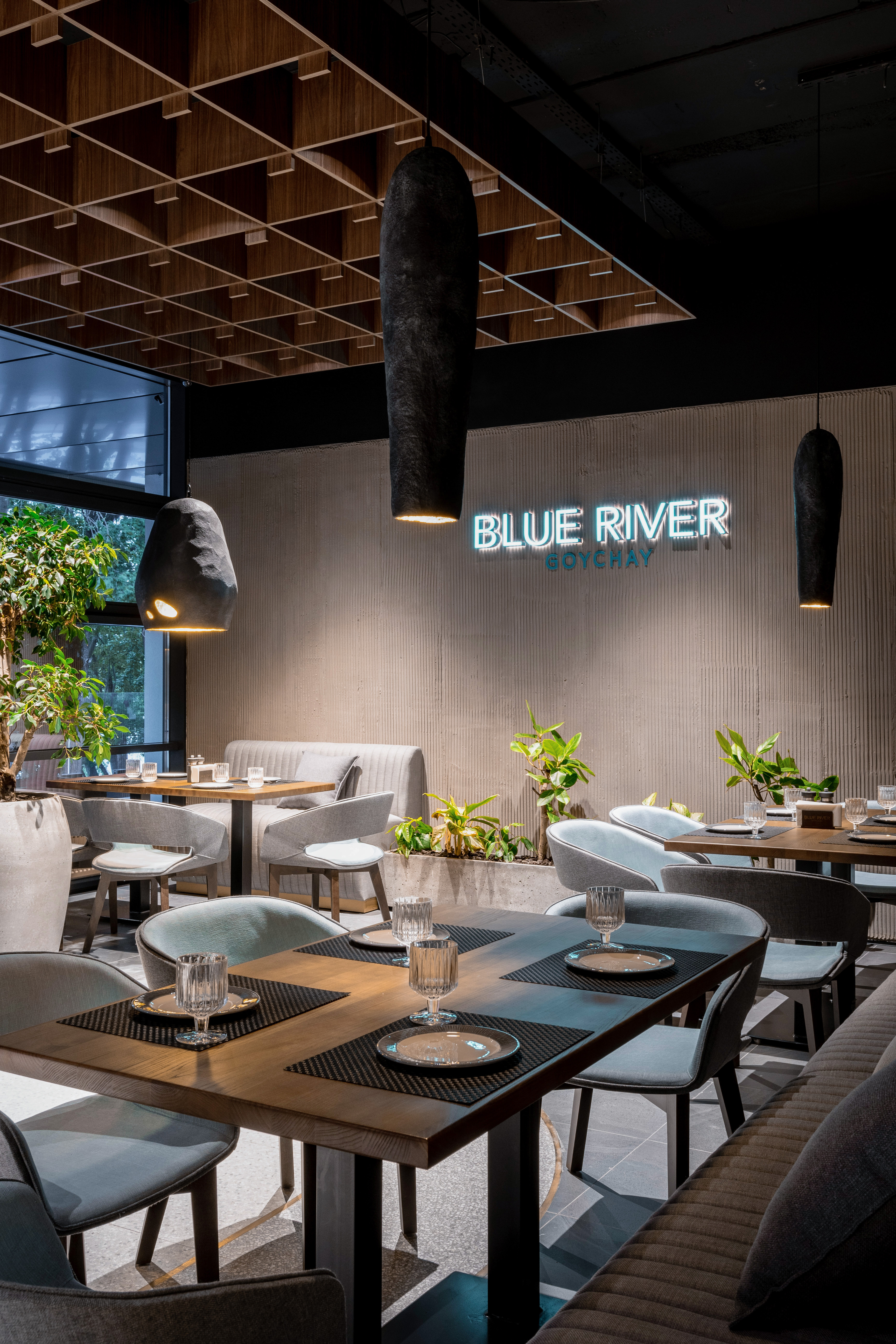 BLUE RIVER RESTAURANT by AB+Partners - Architizer