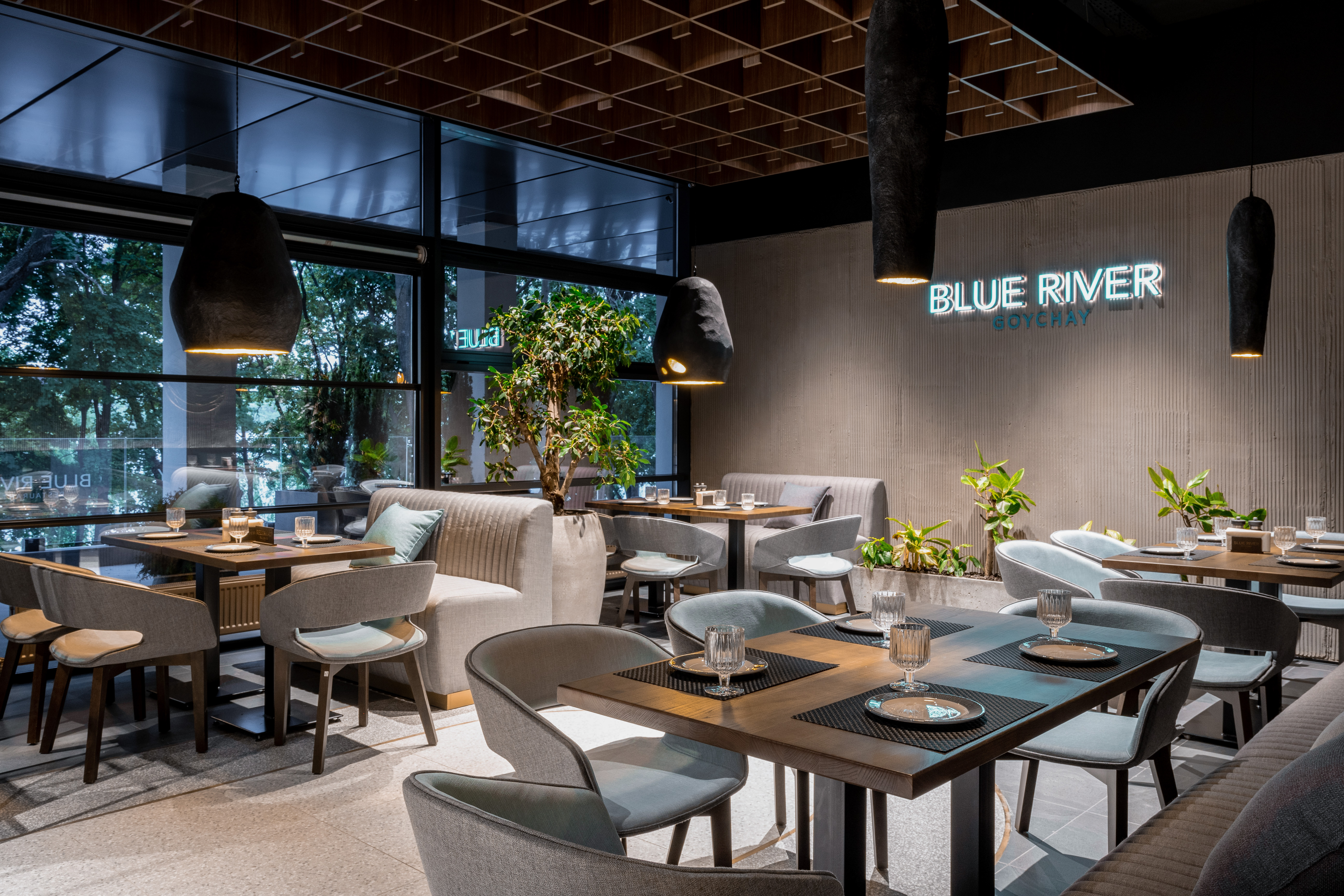 BLUE RIVER RESTAURANT by AB+Partners - Architizer