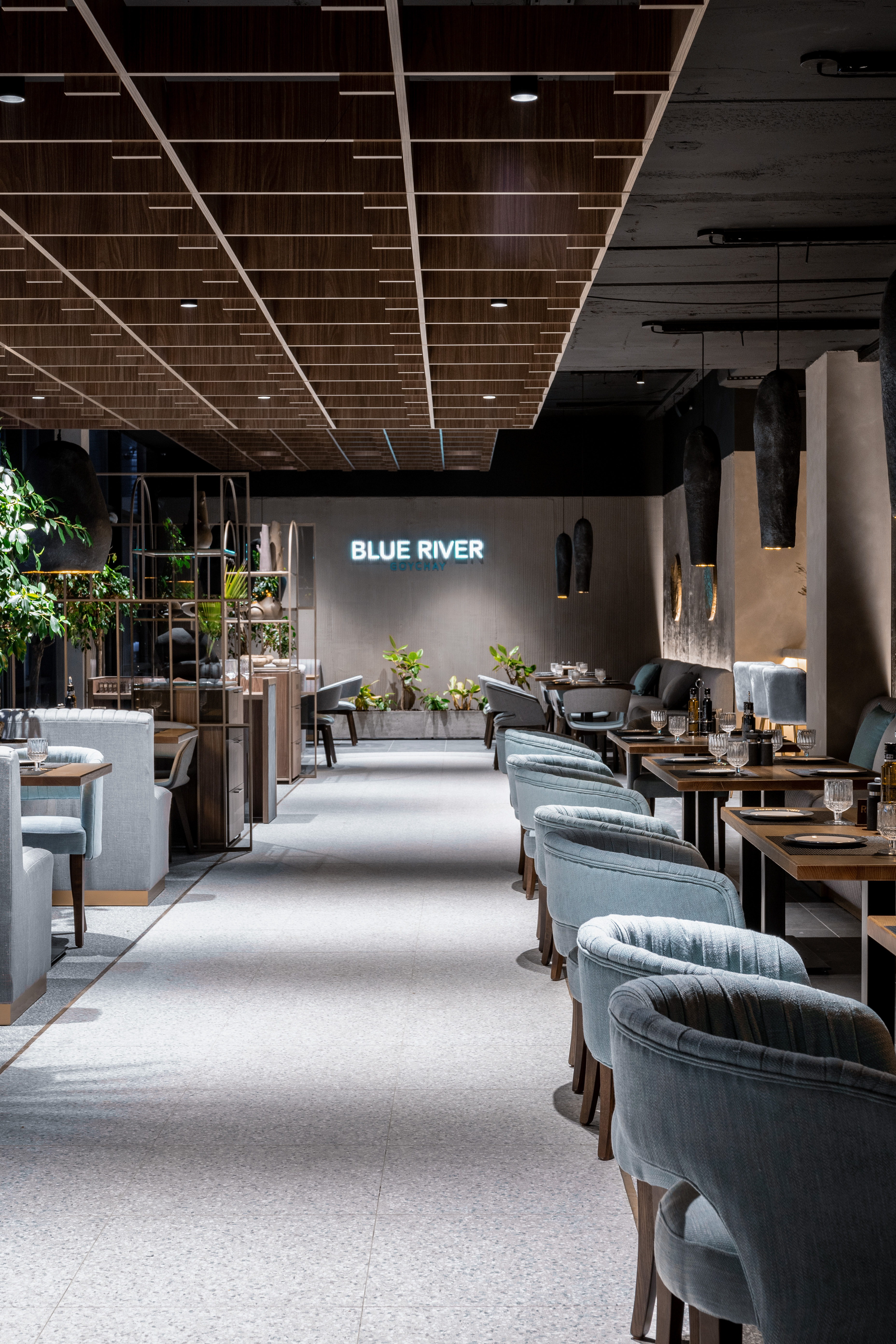 BLUE RIVER RESTAURANT by AB+Partners - Architizer
