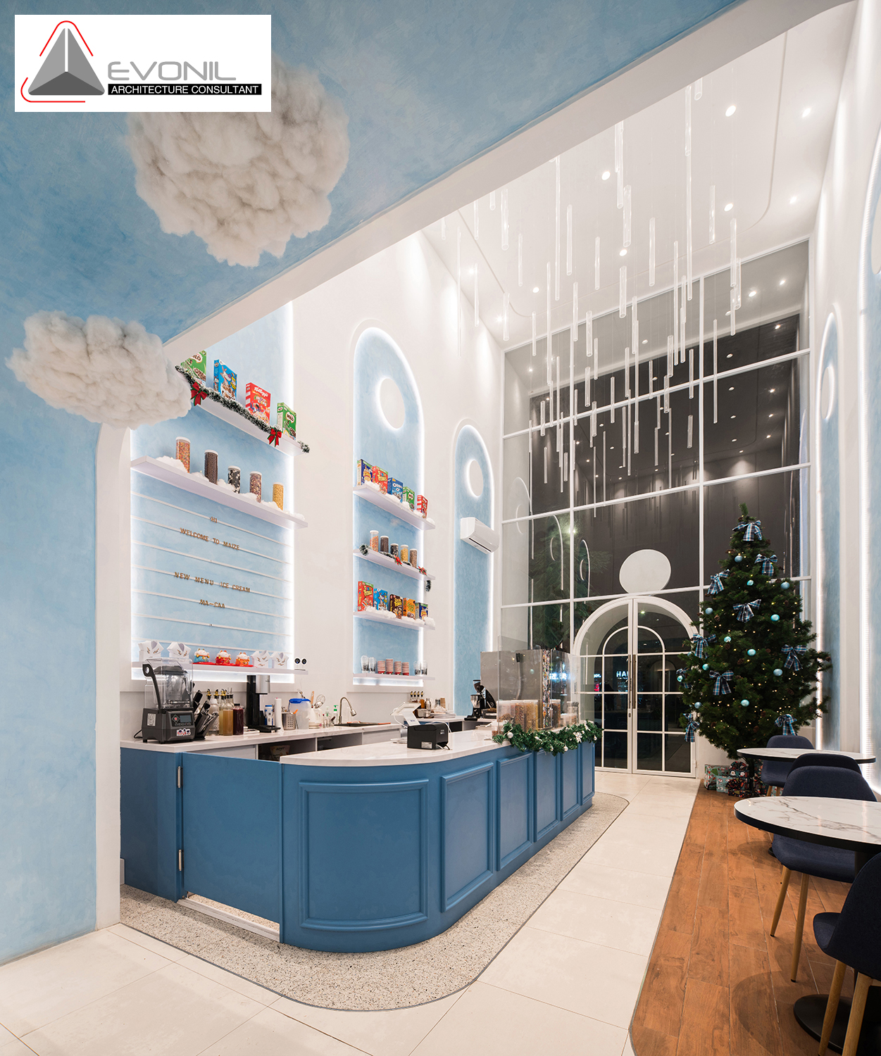 MAIZE Ice Cream Bar by EVONIL Architecture Indonesia - Architizer