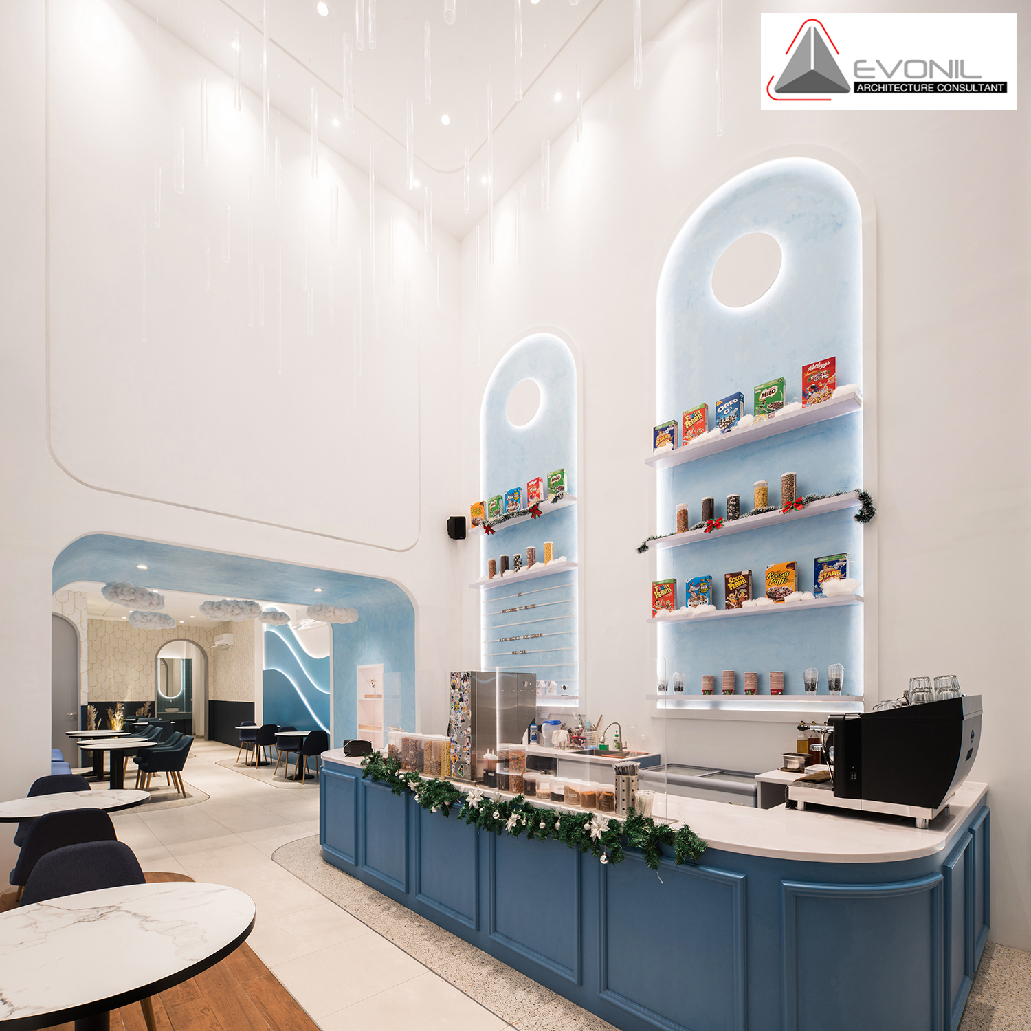 MAIZE Ice Cream Bar by EVONIL Architecture Indonesia - Architizer