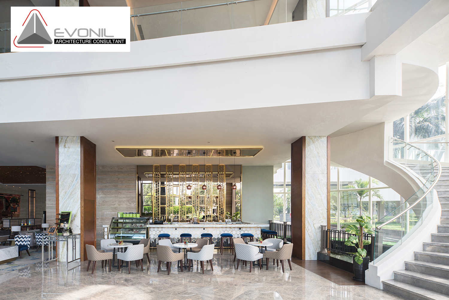 RESINDA Hotel Lounge by EVONIL Architecture Indonesia - Architizer