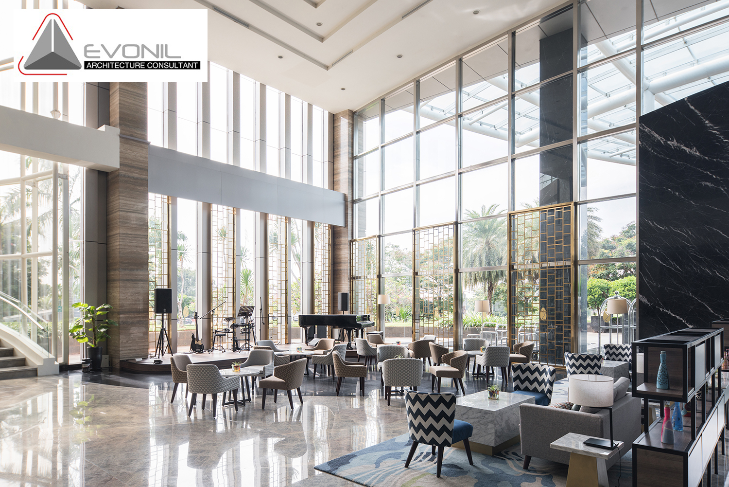 RESINDA Hotel Lounge by EVONIL Architecture Indonesia - Architizer