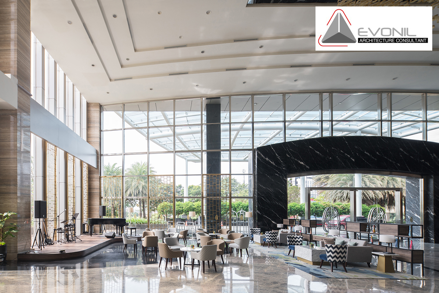 RESINDA Hotel Lounge by EVONIL Architecture Indonesia - Architizer