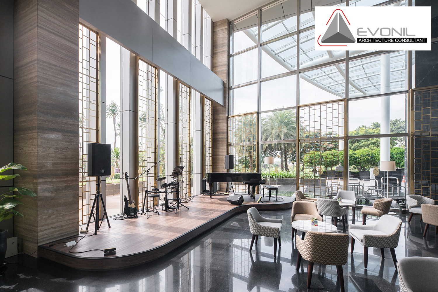 RESINDA Hotel Lounge by EVONIL Architecture Indonesia - Architizer