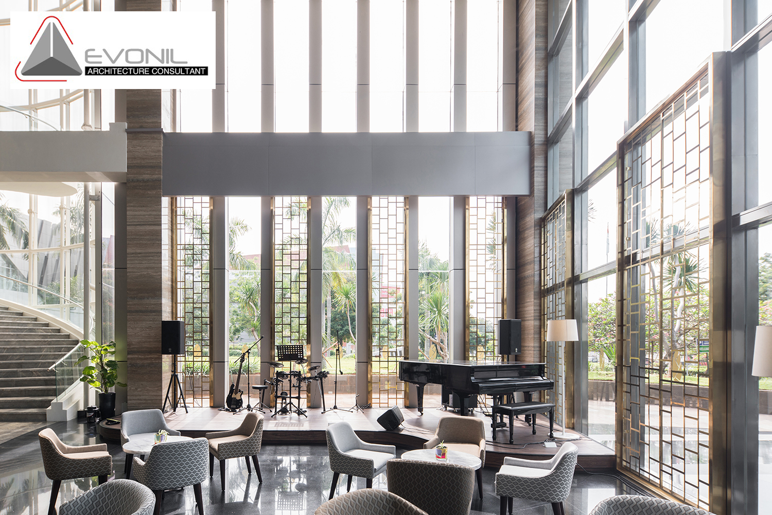 RESINDA Hotel Lounge by EVONIL Architecture Indonesia - Architizer