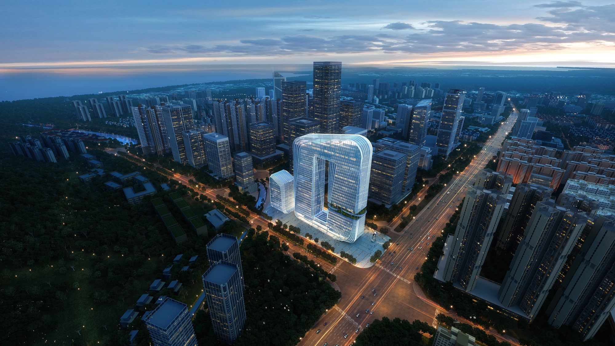 Aedas Revamps Zhuhai Xiangzhou North Industrial District with North ...