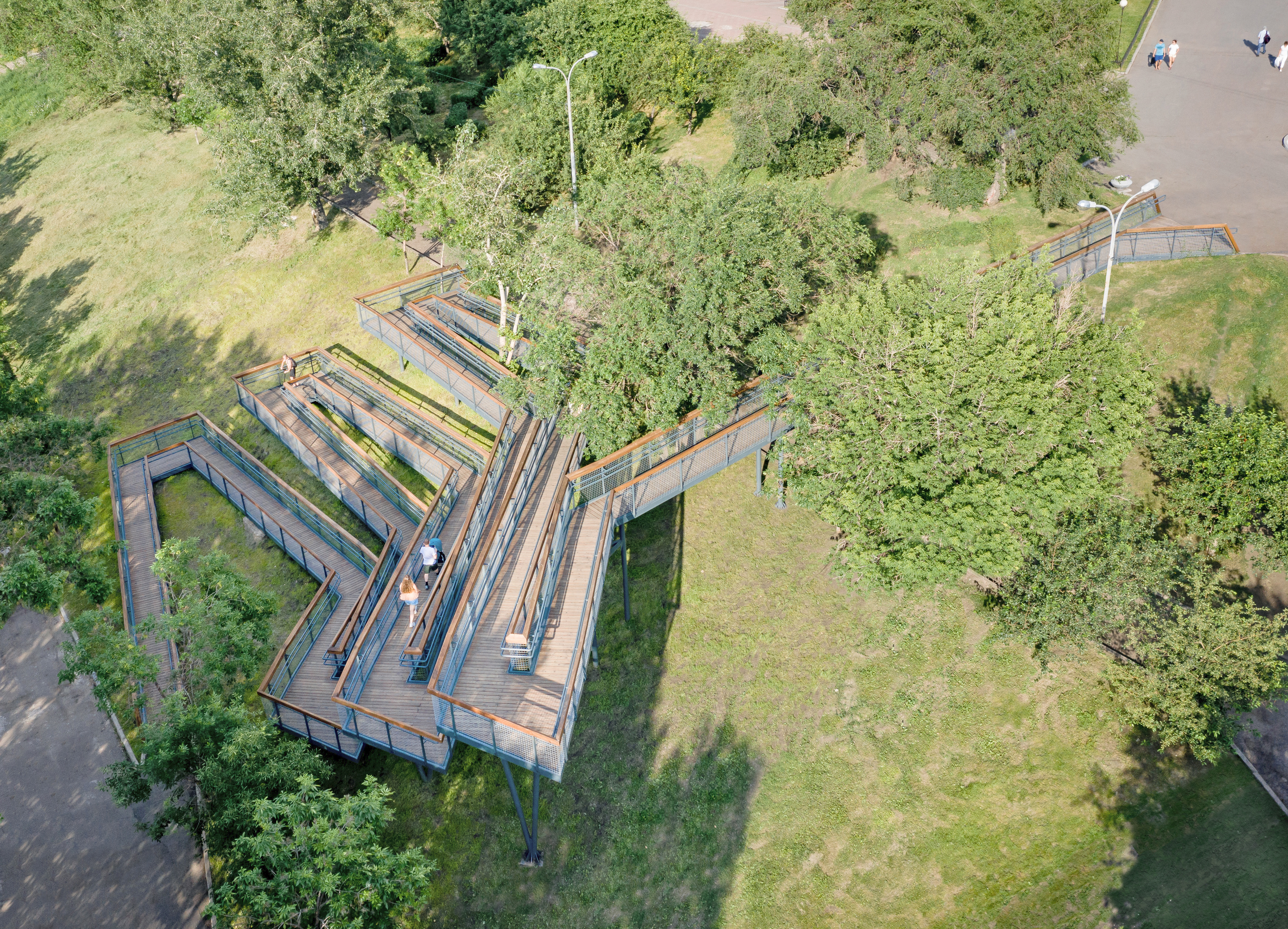 RAMP WITH VIEWING PLATFORMS by OOO ADM (OOO Architecture Design ...