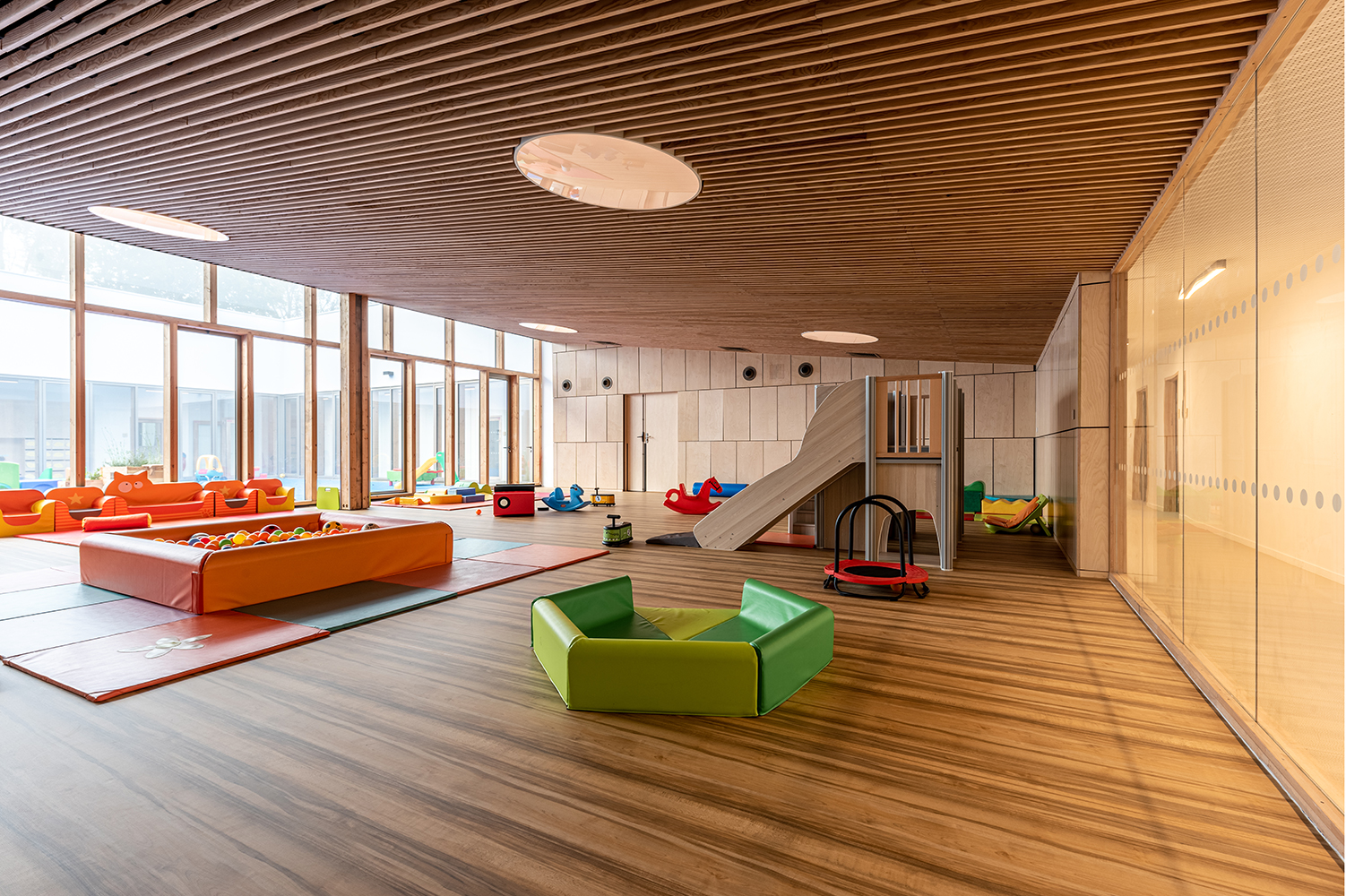 Wood and Stone Early childhood home by NZI Architectes - Architizer