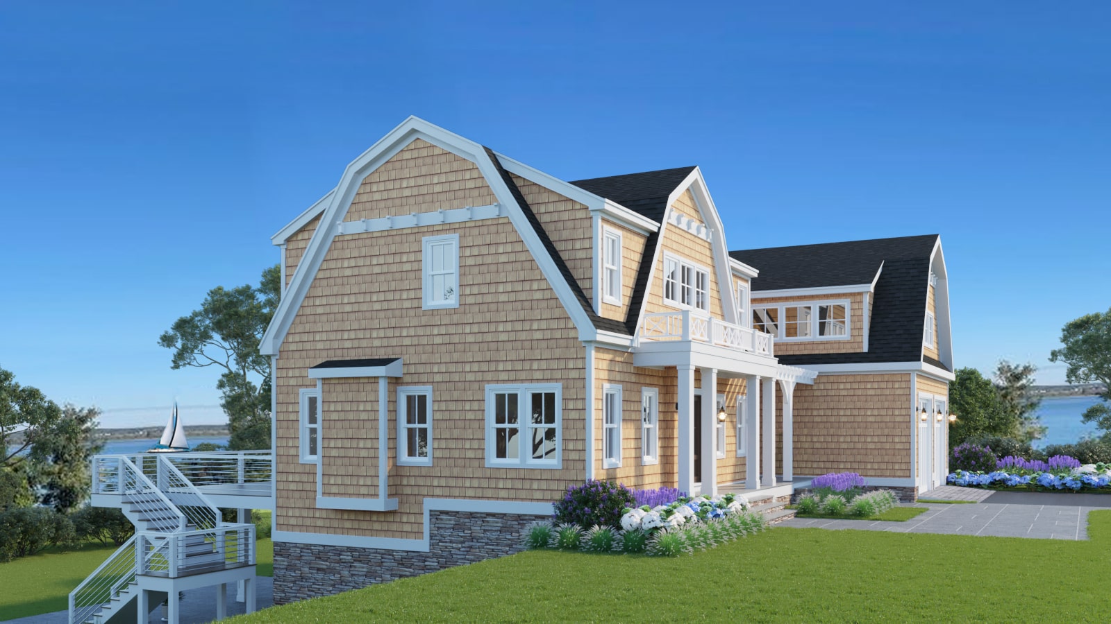 Exterior 3D Renderings Services by The 2D3D Floor Plan Company - Architizer